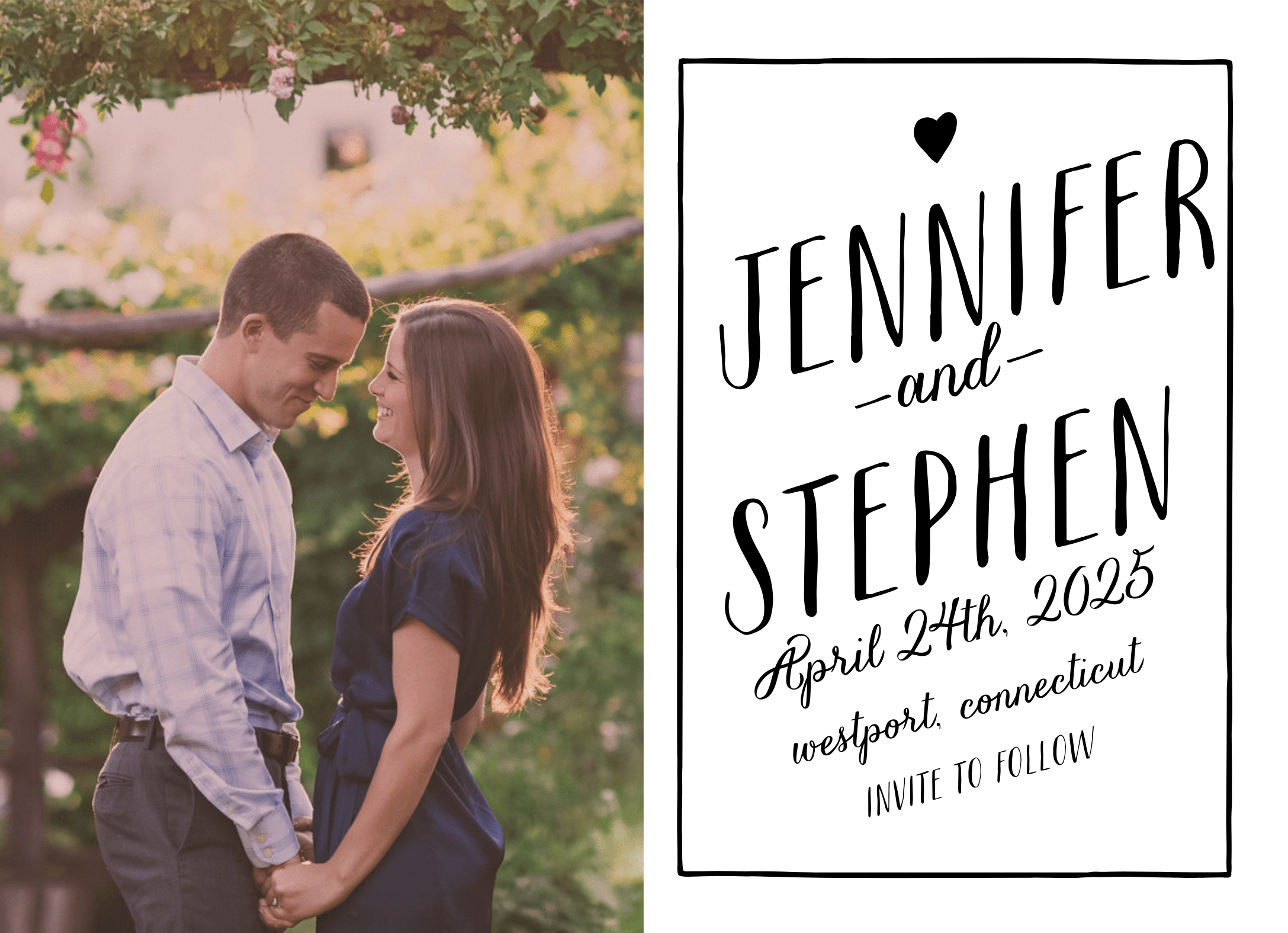 Sweetheart Save The Date by Postable | Postable