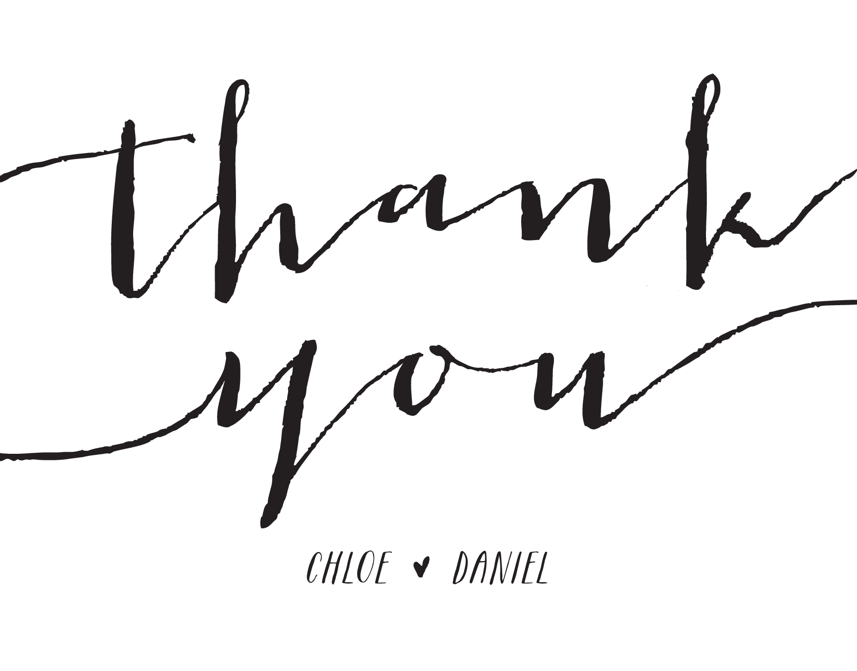 Pretty Thank You by Postable | Postable