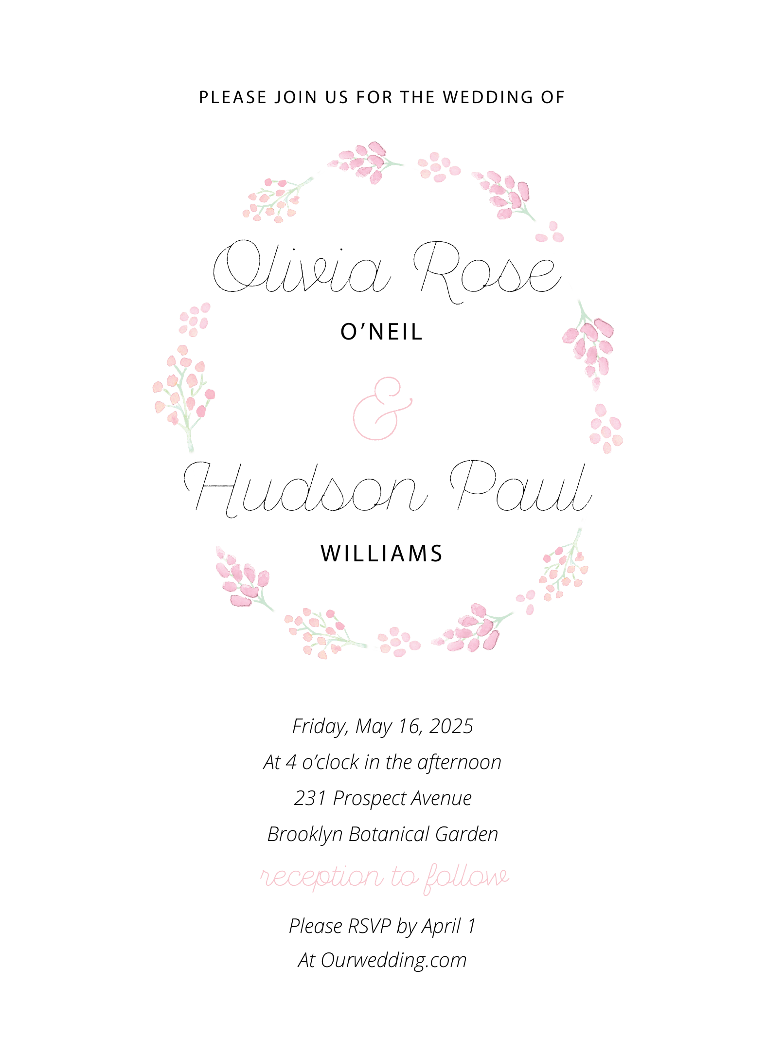 Lilac Wedding by Postable | Postable