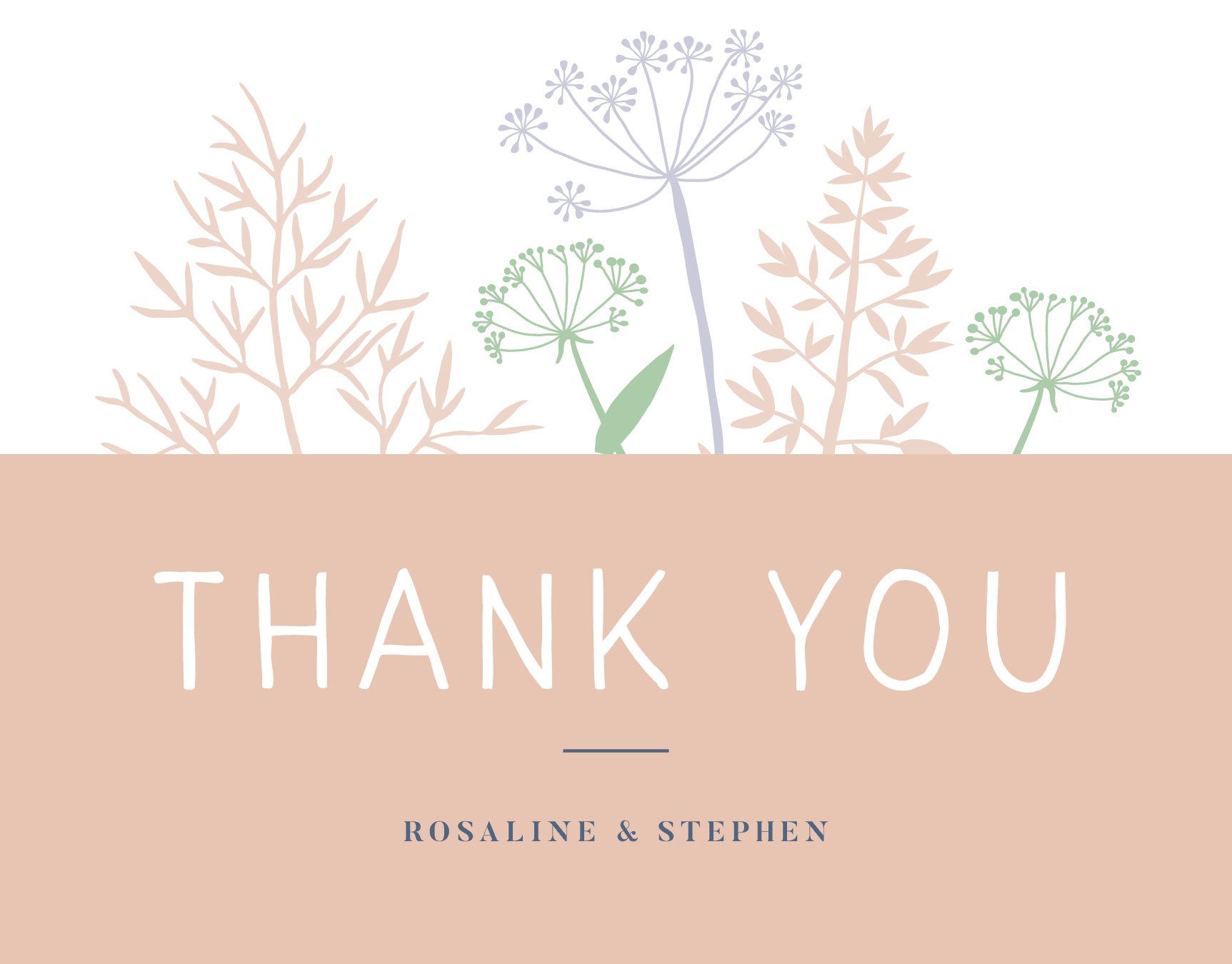 Fern Thank You by Postable | Postable