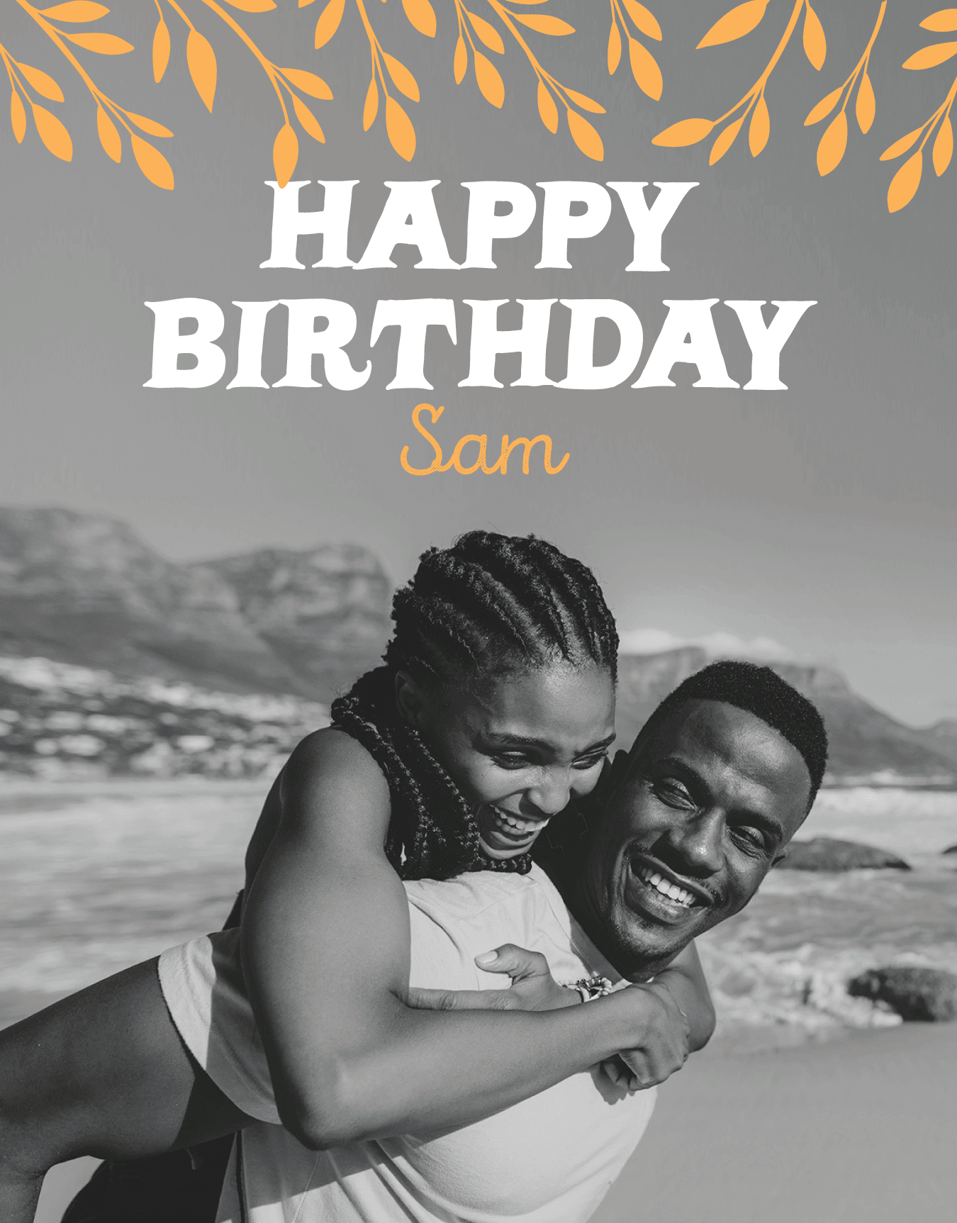 Leafy Branch Birthday by Postable | Postable