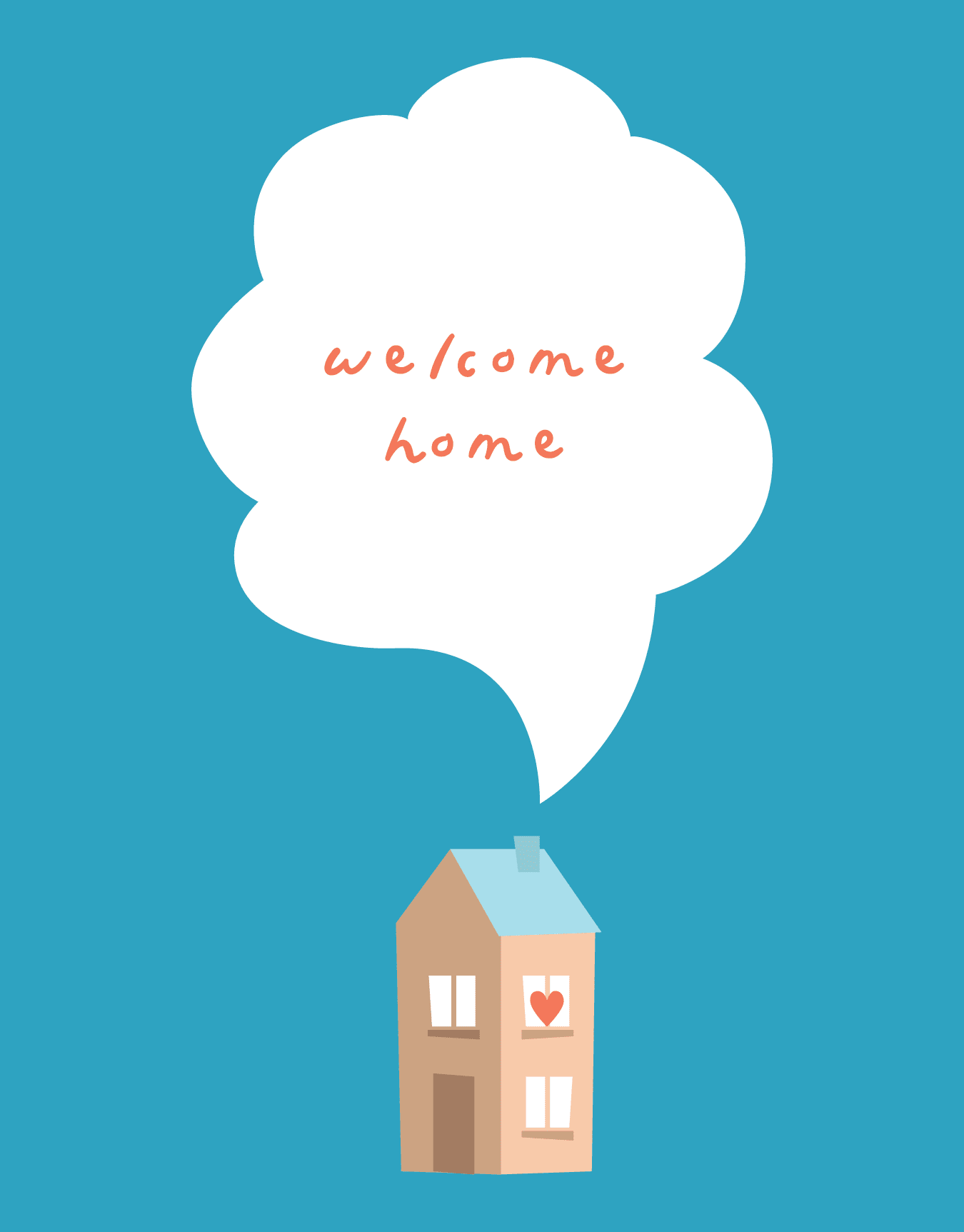 Welcome Home Cloud by Postable | Postable