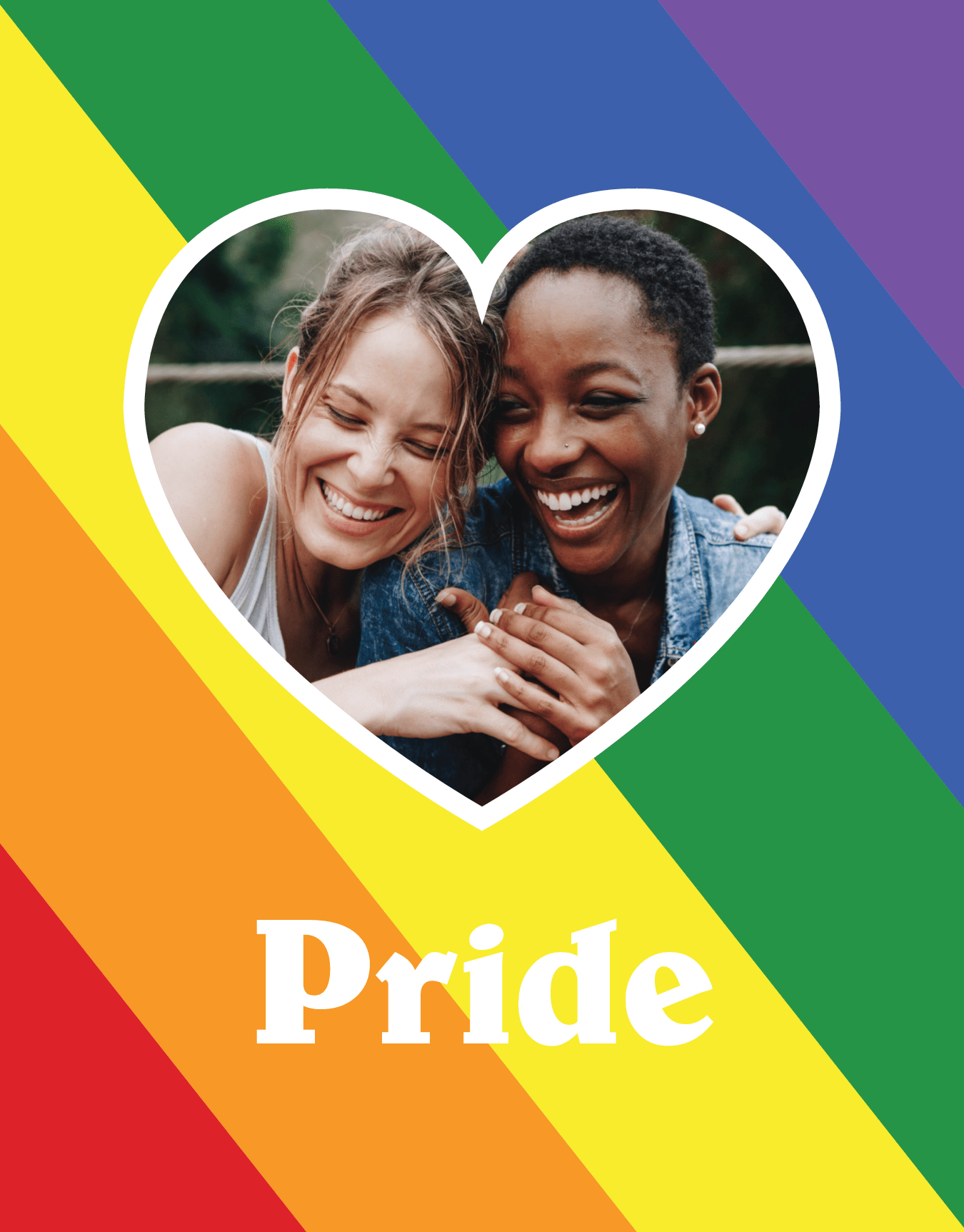 Custom Pride Heart by Postable | Postable