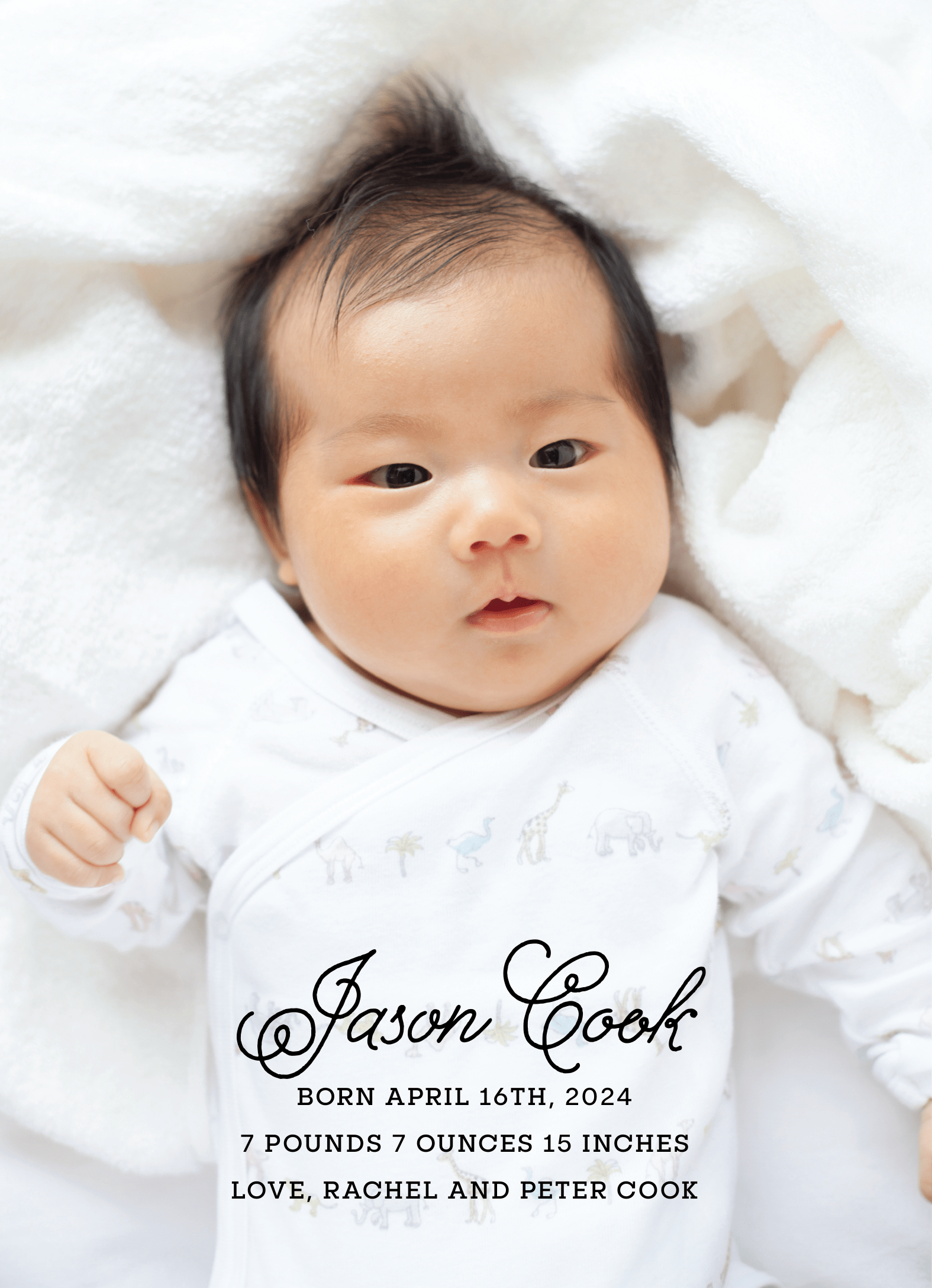 Classic Script Announcement by Postable | Postable