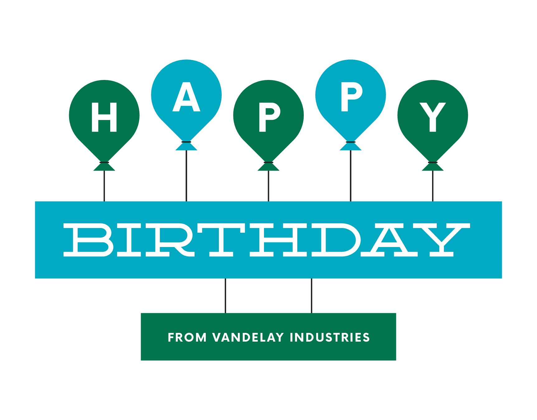 Floating Balloons Birthday by Postable | Postable