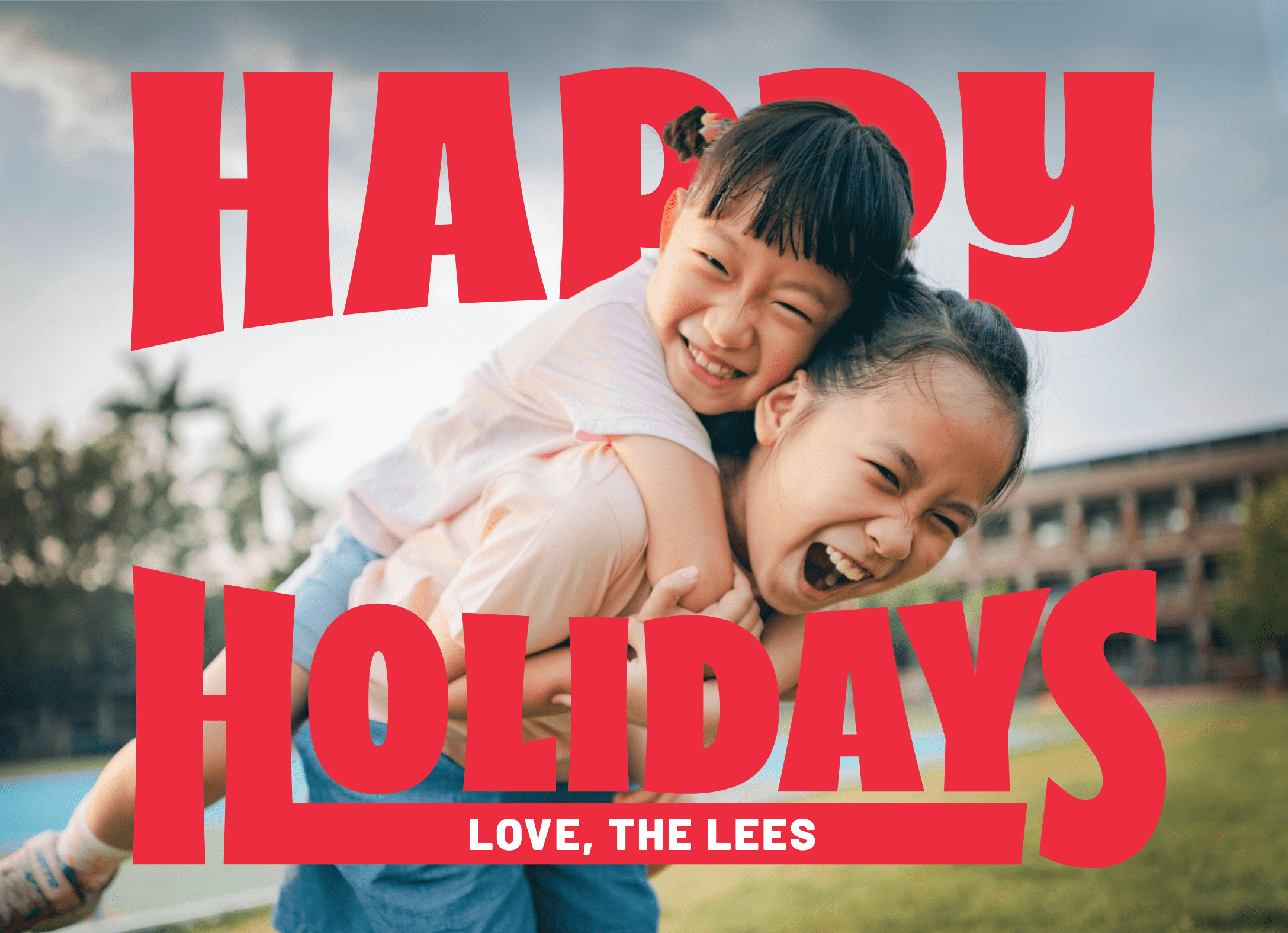 Bold Red Pop Out by Postable | Postable