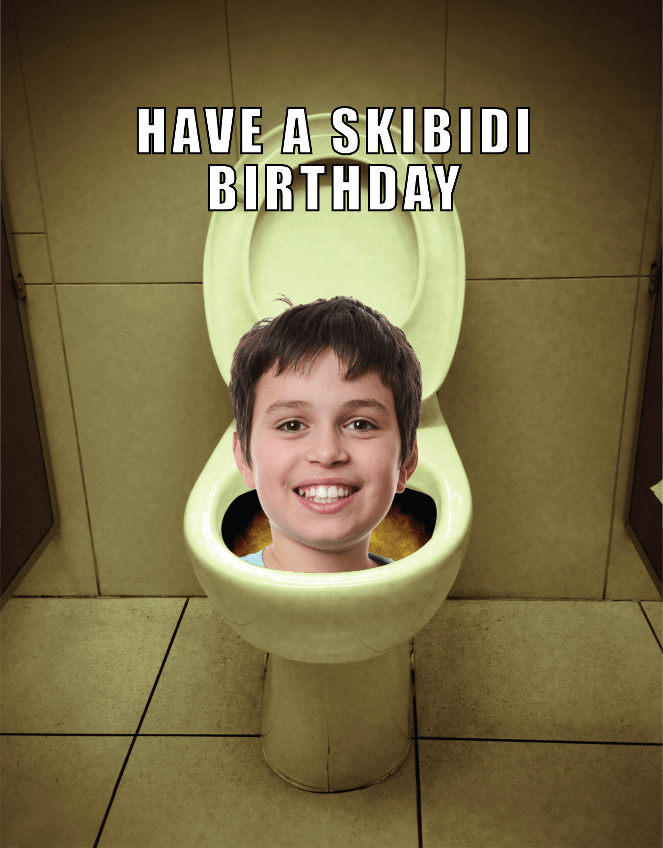 Skibidi Birthday by Postable | Postable
