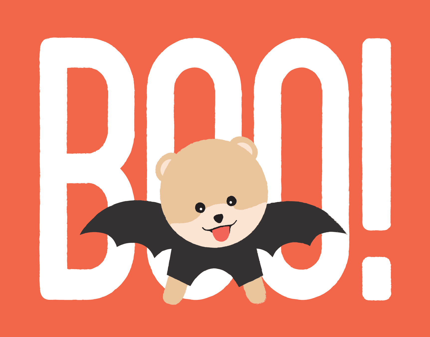 Boo In Costume by Postable | Postable