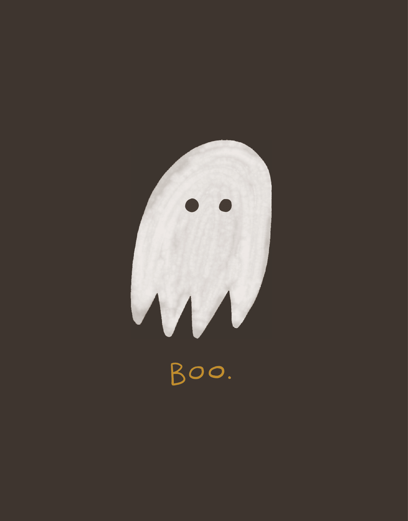 Boo Ghost by Ramona & Ruth | Postable