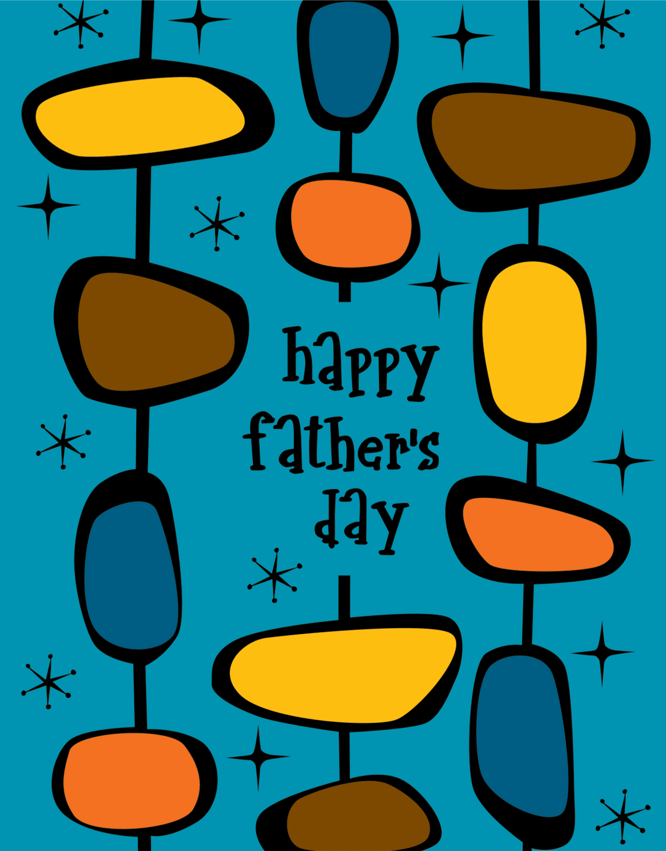 Mid-Century Father's Day by R. Nichols | Postable