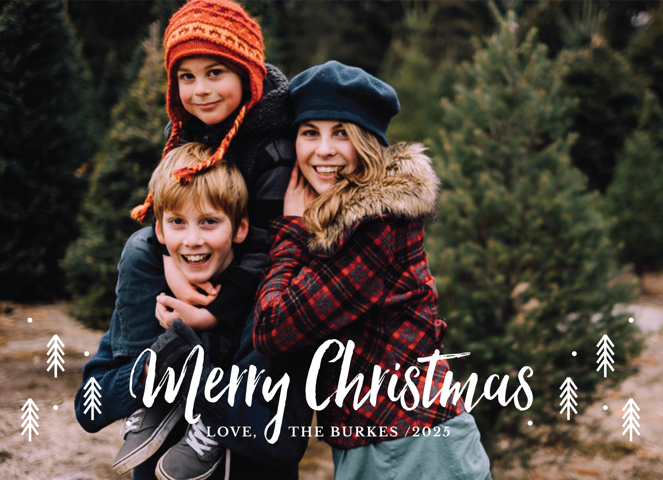 Winter Landscape Christmas Photo Card | Postable | Postable