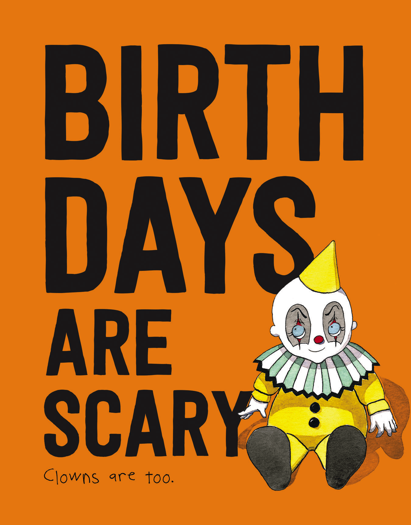 Birthday Clown by Semi Sweet Press | Postable