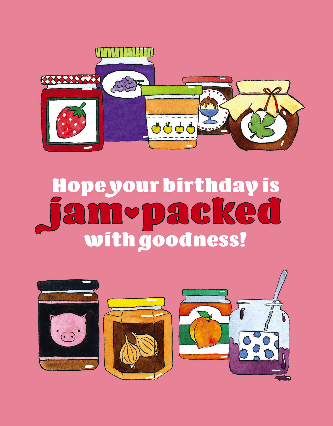 Birthday Jam by Semi Sweet Press | Postable