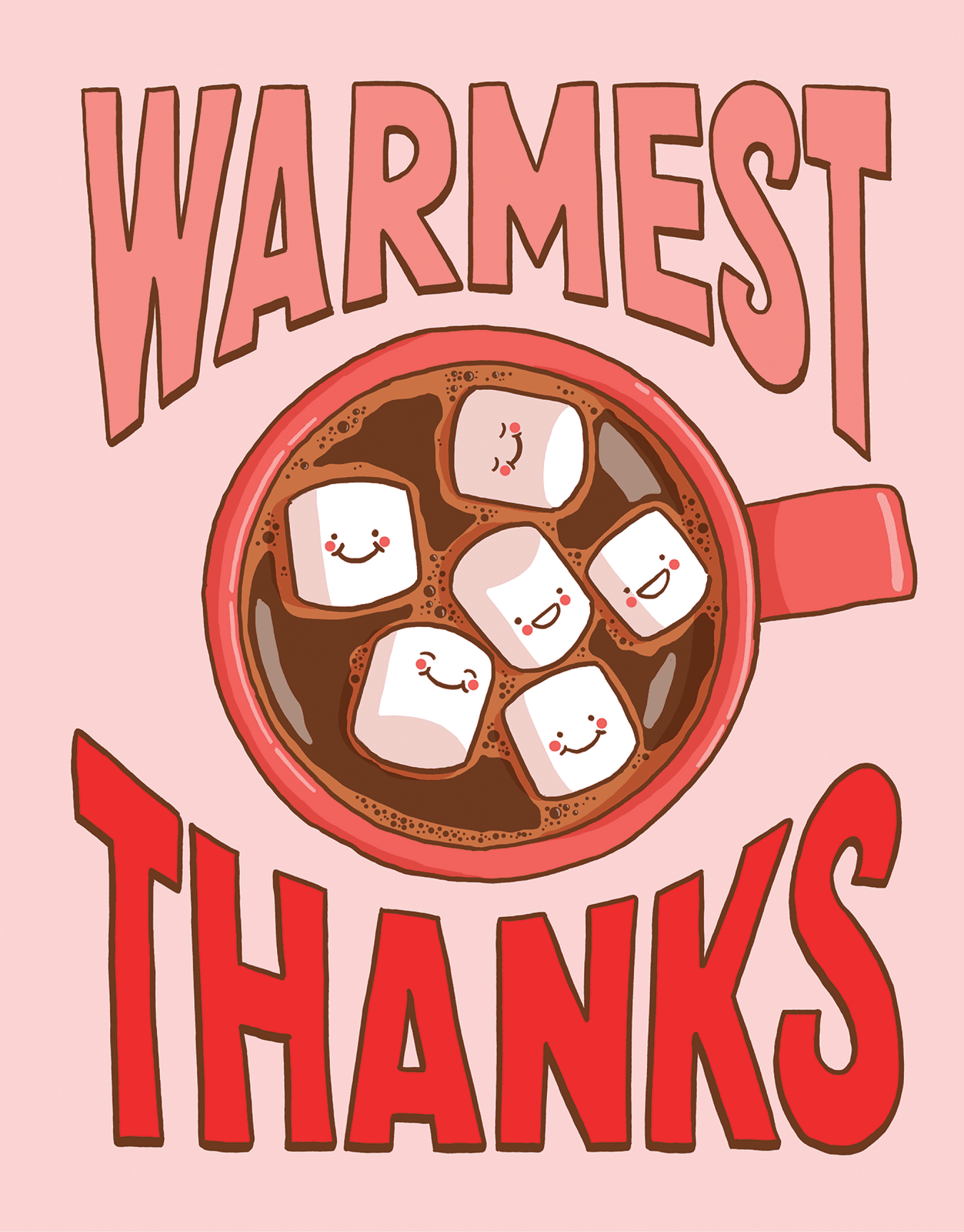 Warmest Thanks by Semi Sweet Press | Postable