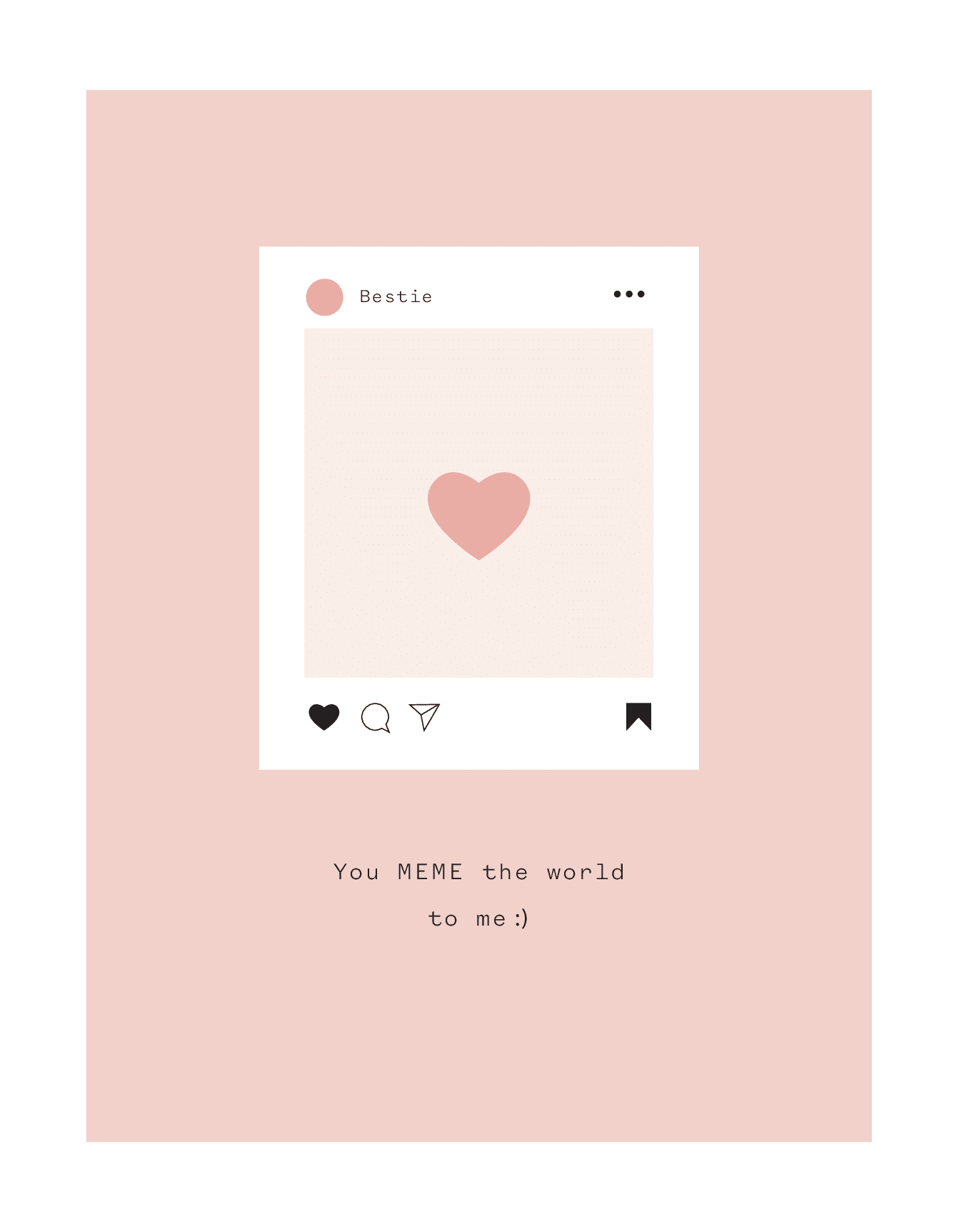 Meme The World To Me by Spaghetti & Meatballs | Postable