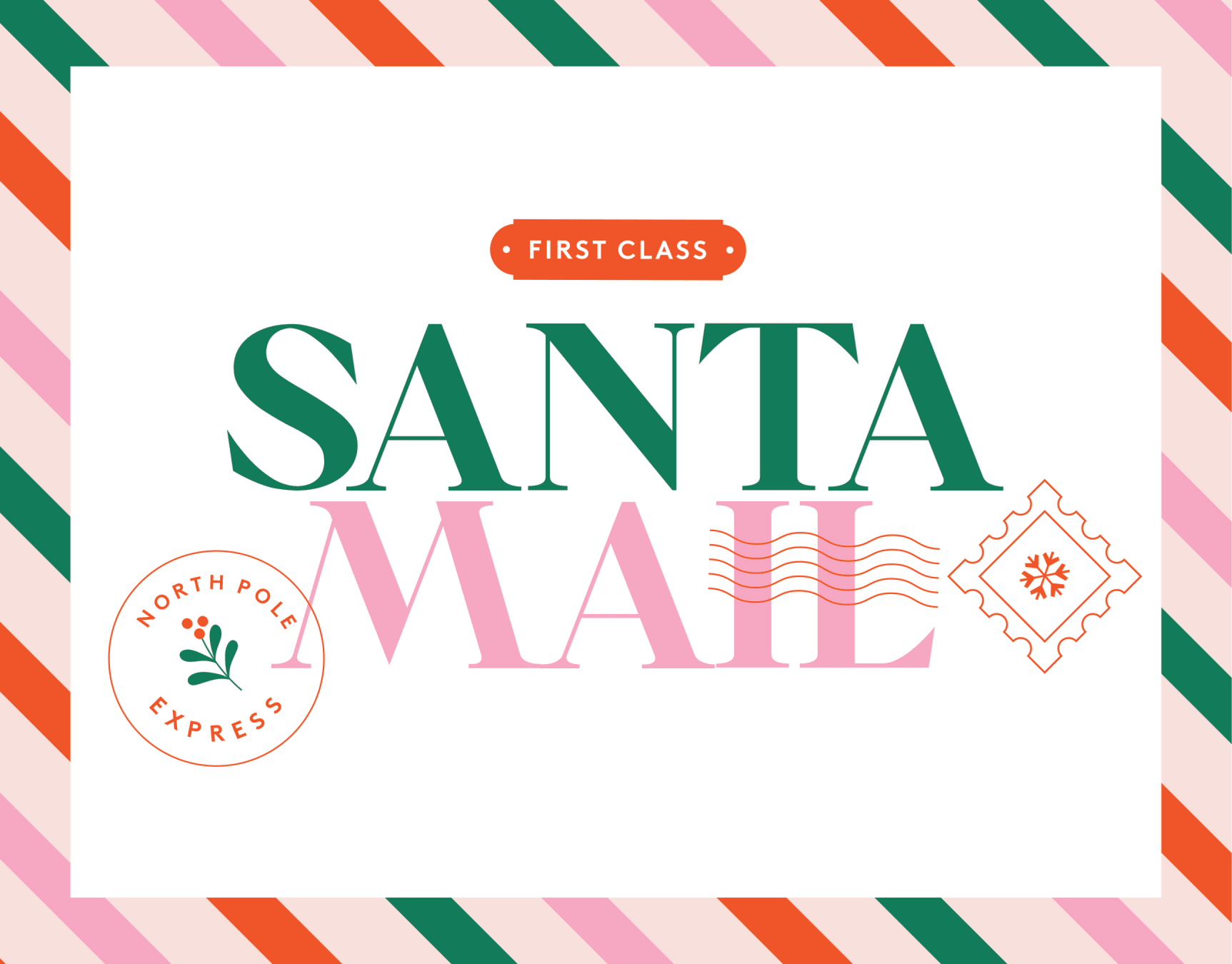 Santa Mail by Spaghetti & Meatballs | Postable