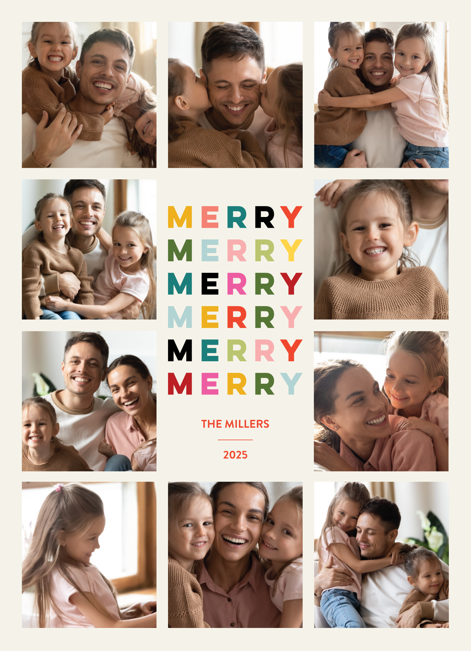 Merry Merry Multi Photo by Studio Calico | Postable
