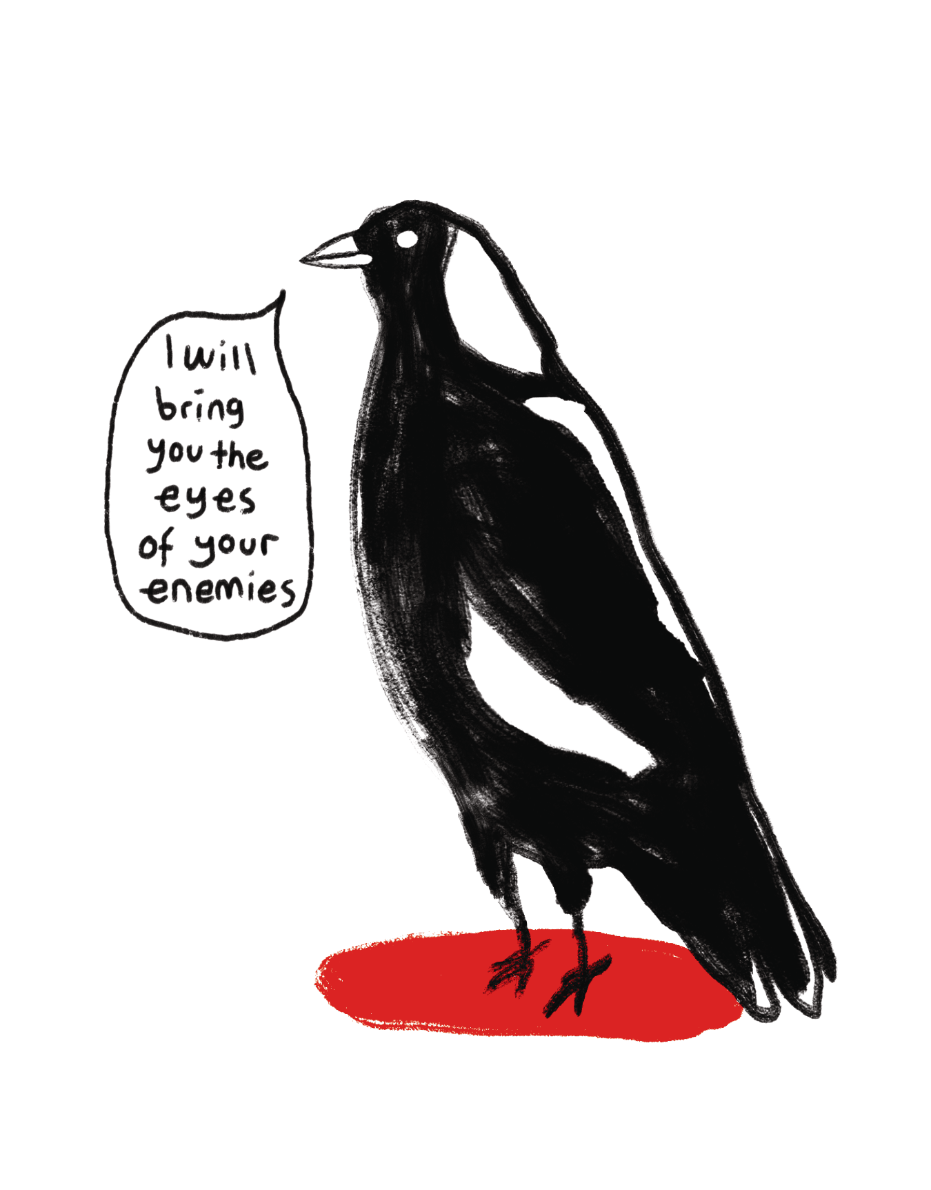 Intense Bird by Susie Esse | Postable