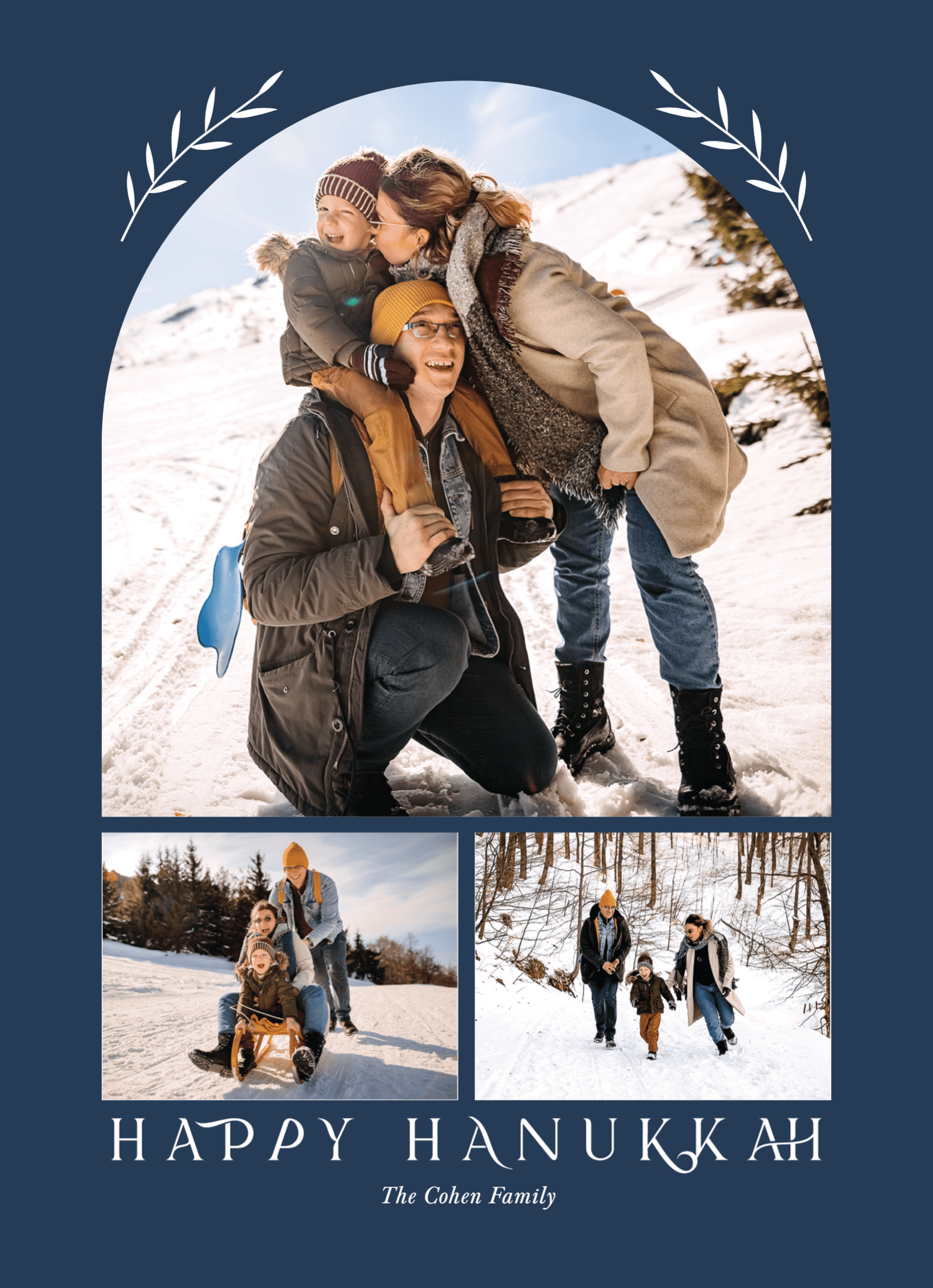 Hanukkah Arch Window by Susie Esse | Postable