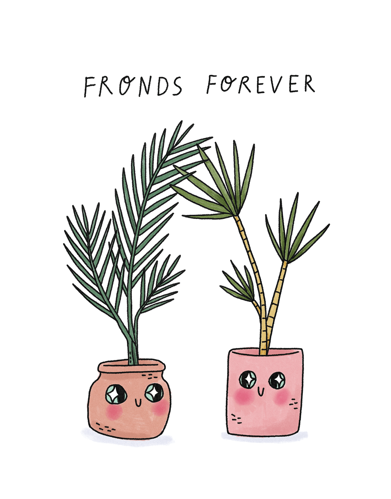 Fronds Forever by Susie Esse | Postable