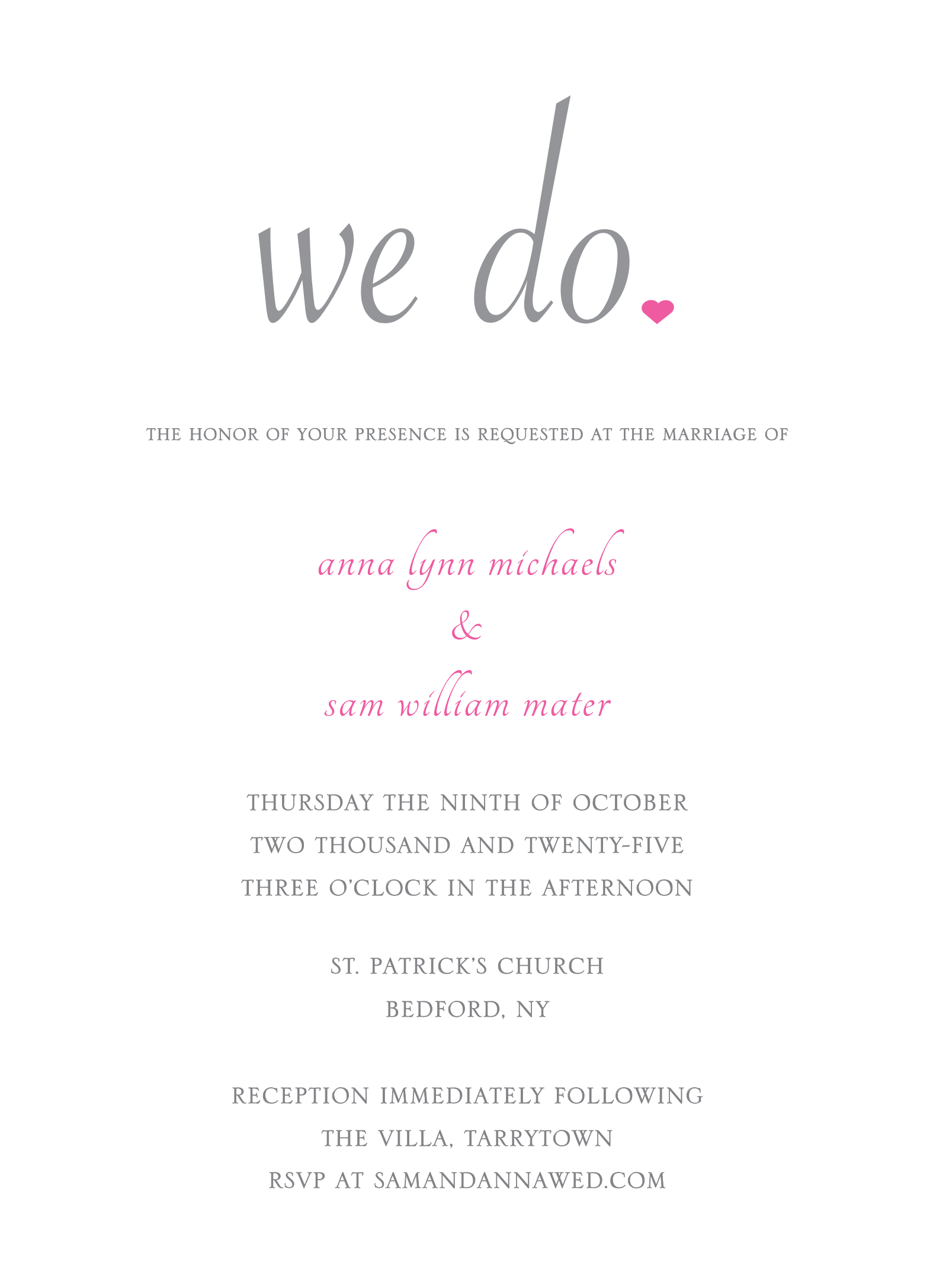 We Do Heart by Sweet Bella | Postable