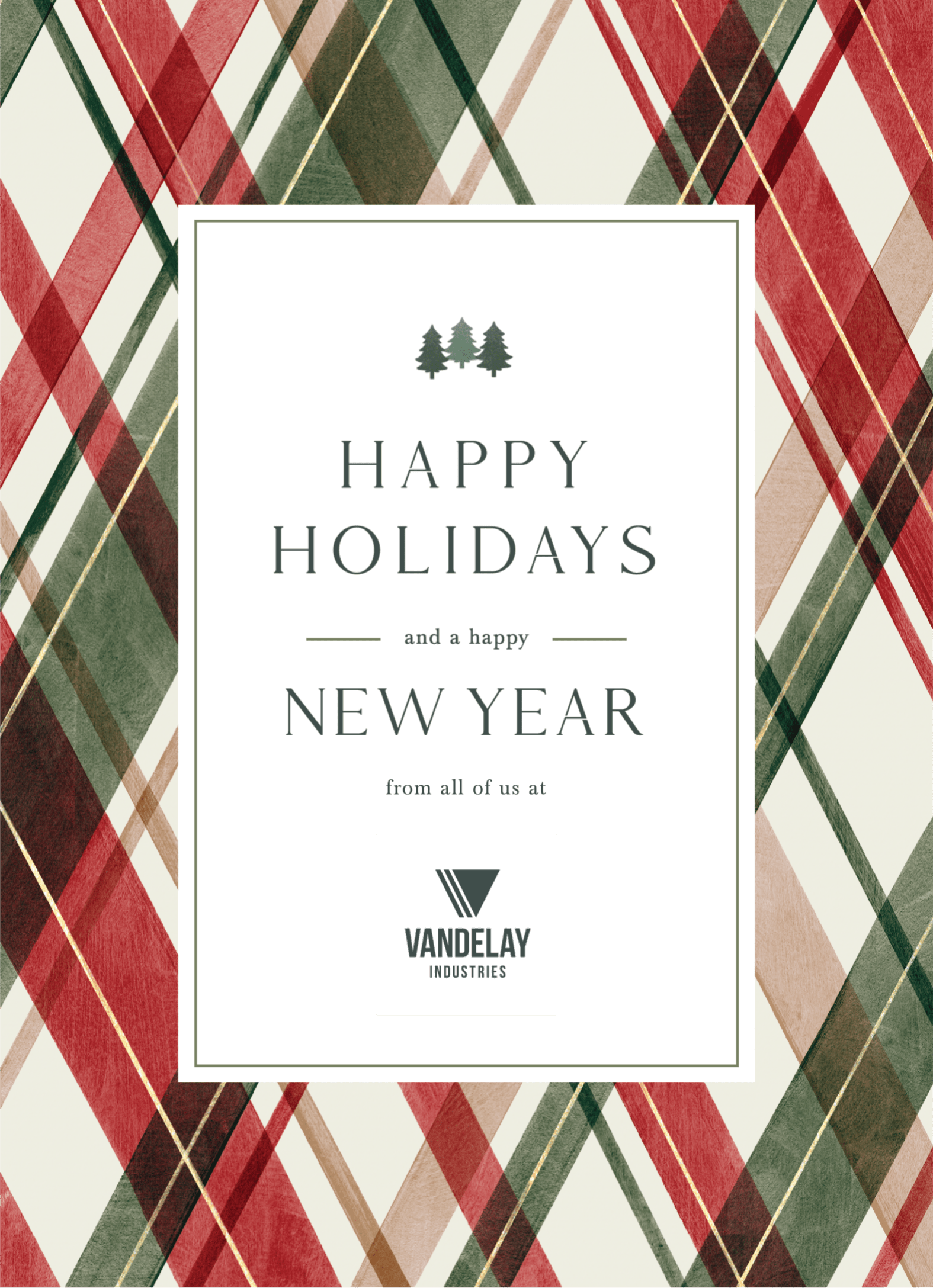 Retro Plaid Logo by Swell & Grand | Postable