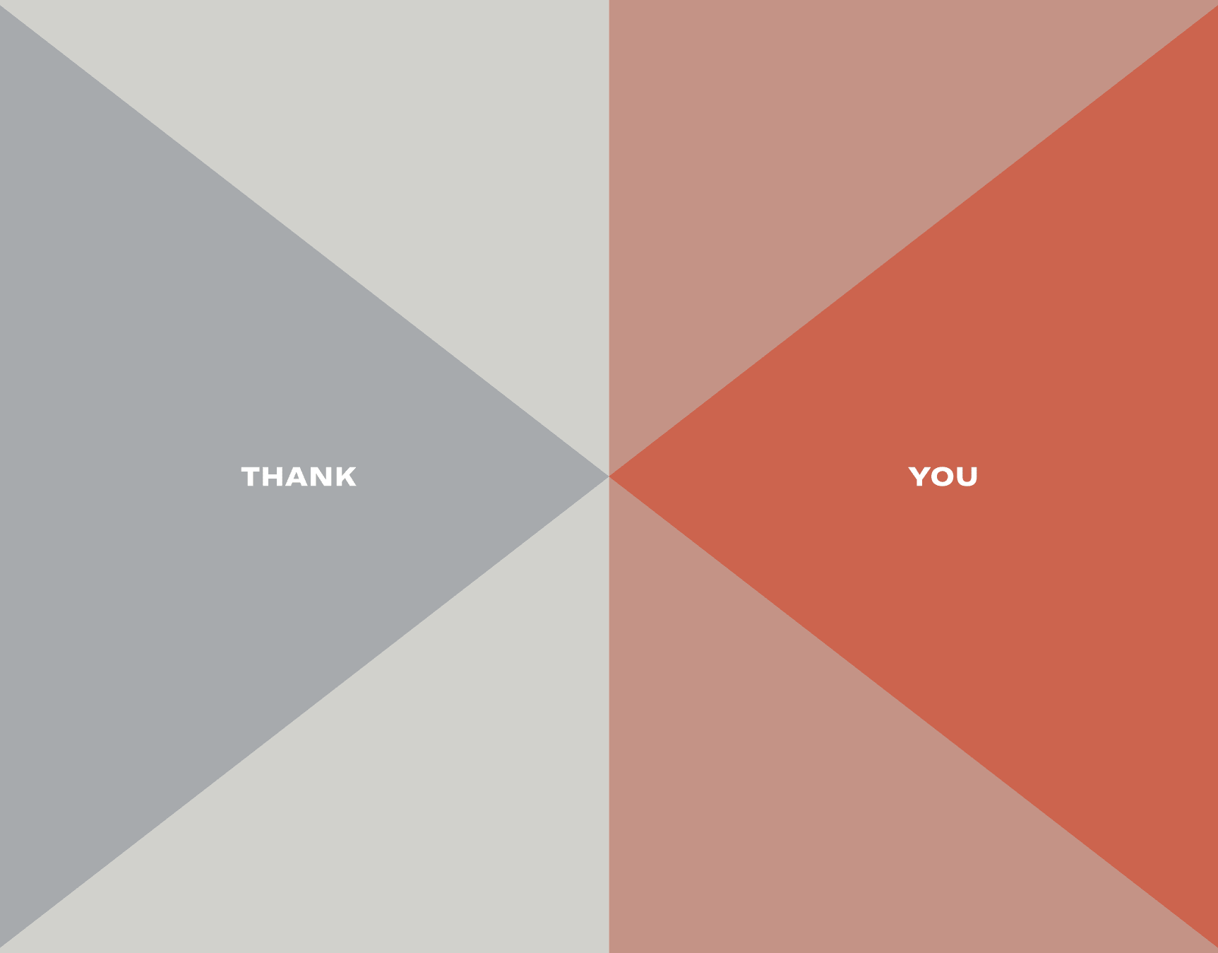 Thank You Triangles by The Design Craft | Postable