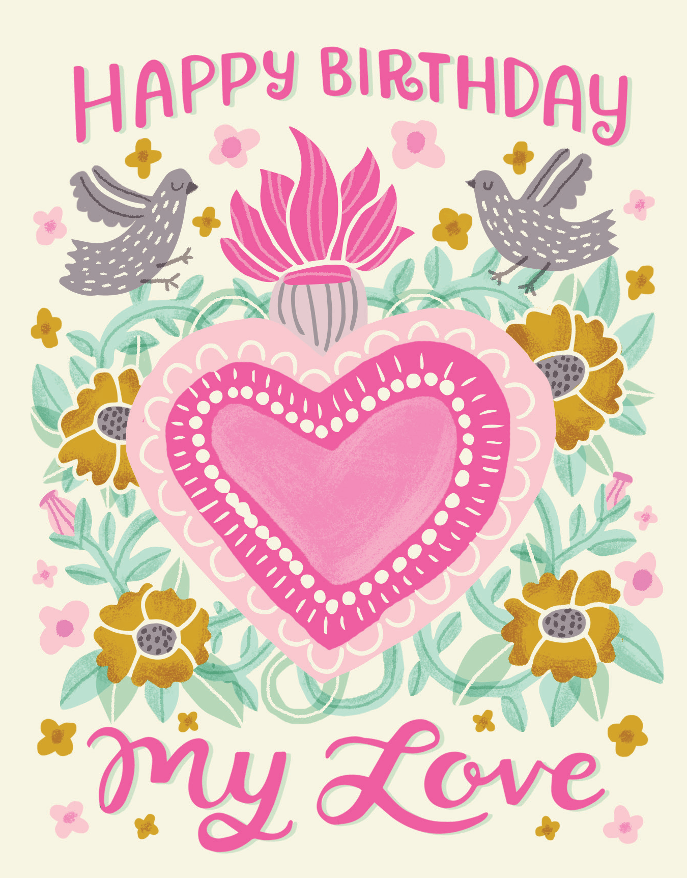 My Love by There Will Be Cake | Postable