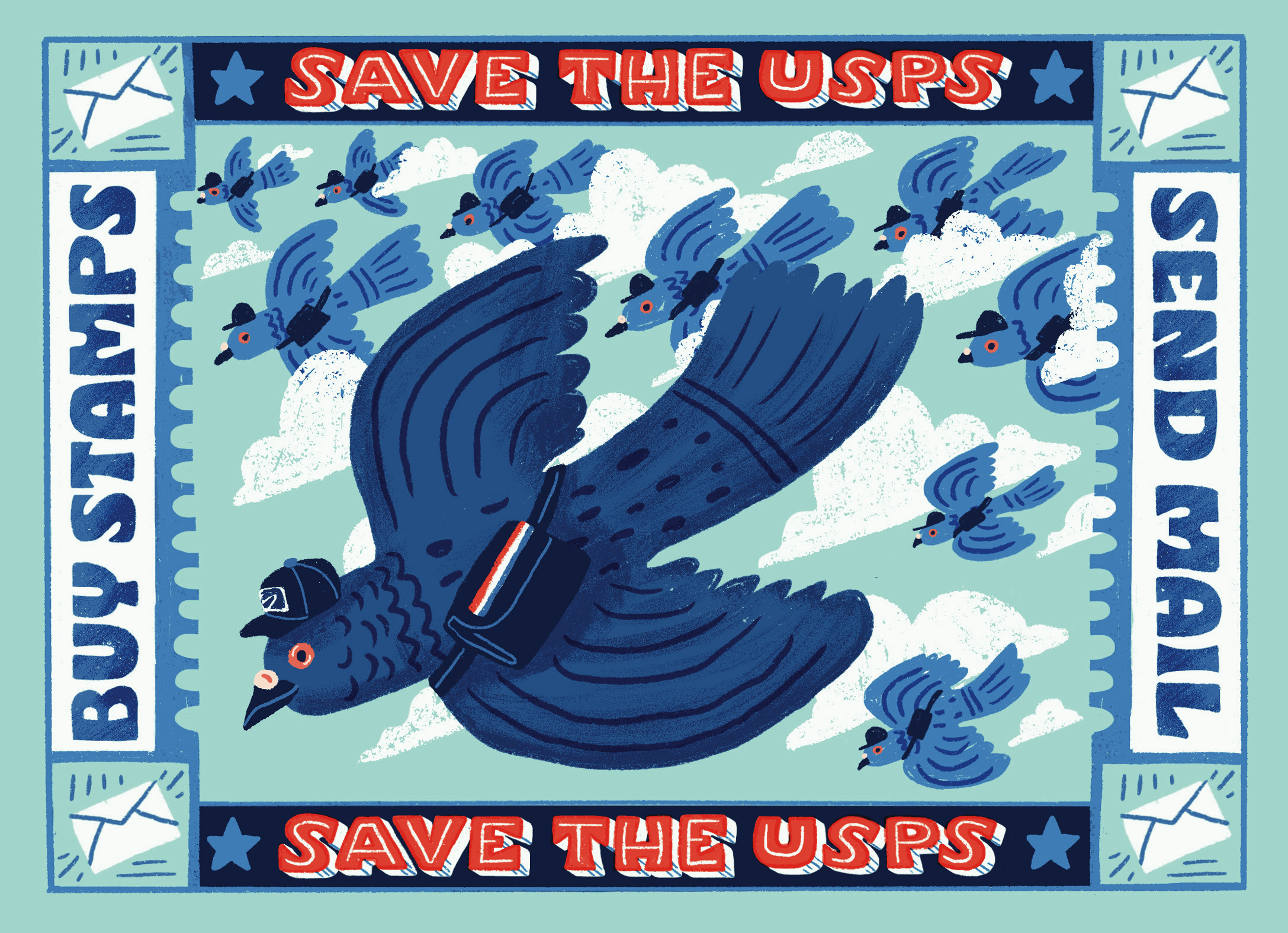 Save The Post Office by There Will Be Cake | Postable
