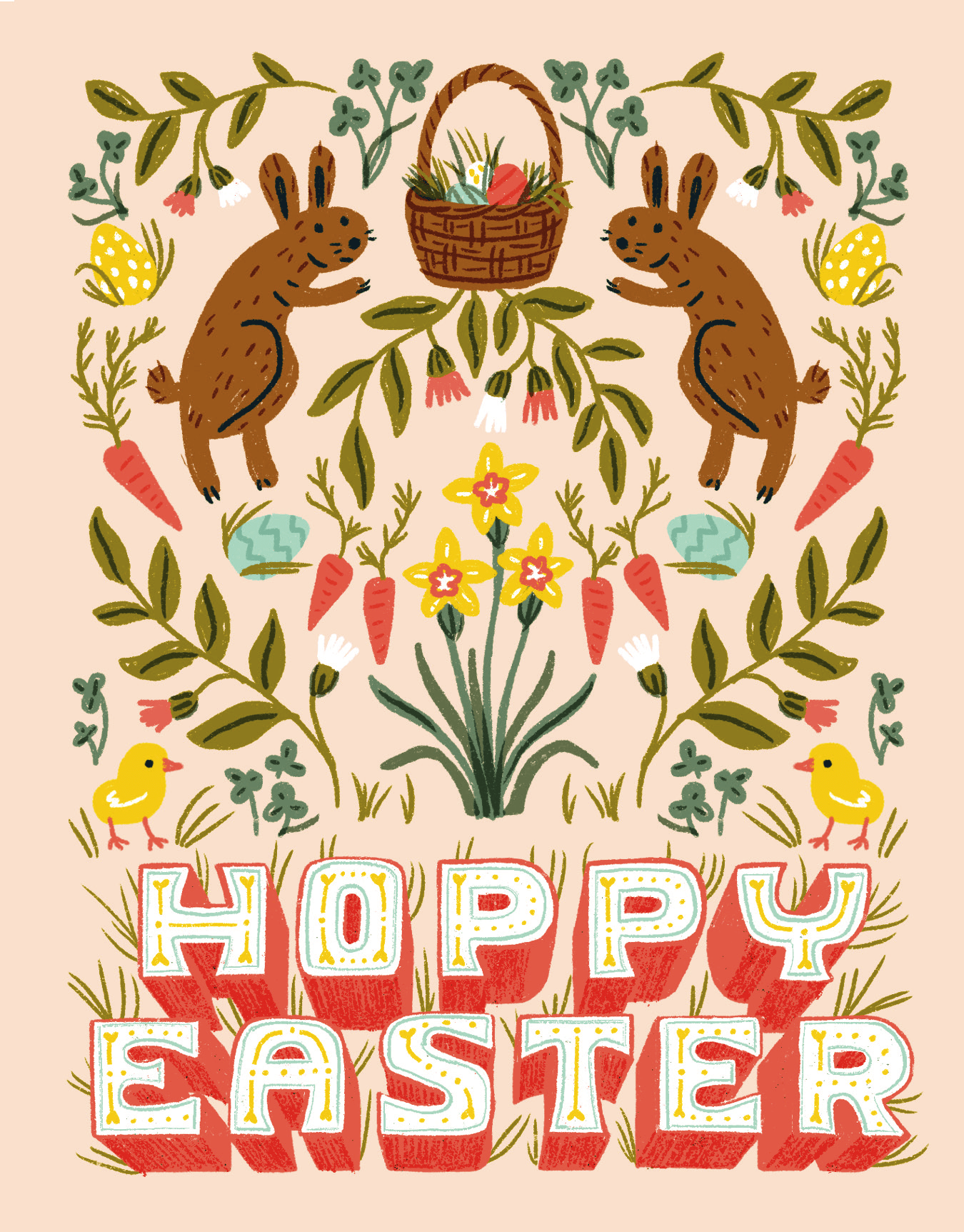 Hoppy Easter by There Will Be Cake | Postable