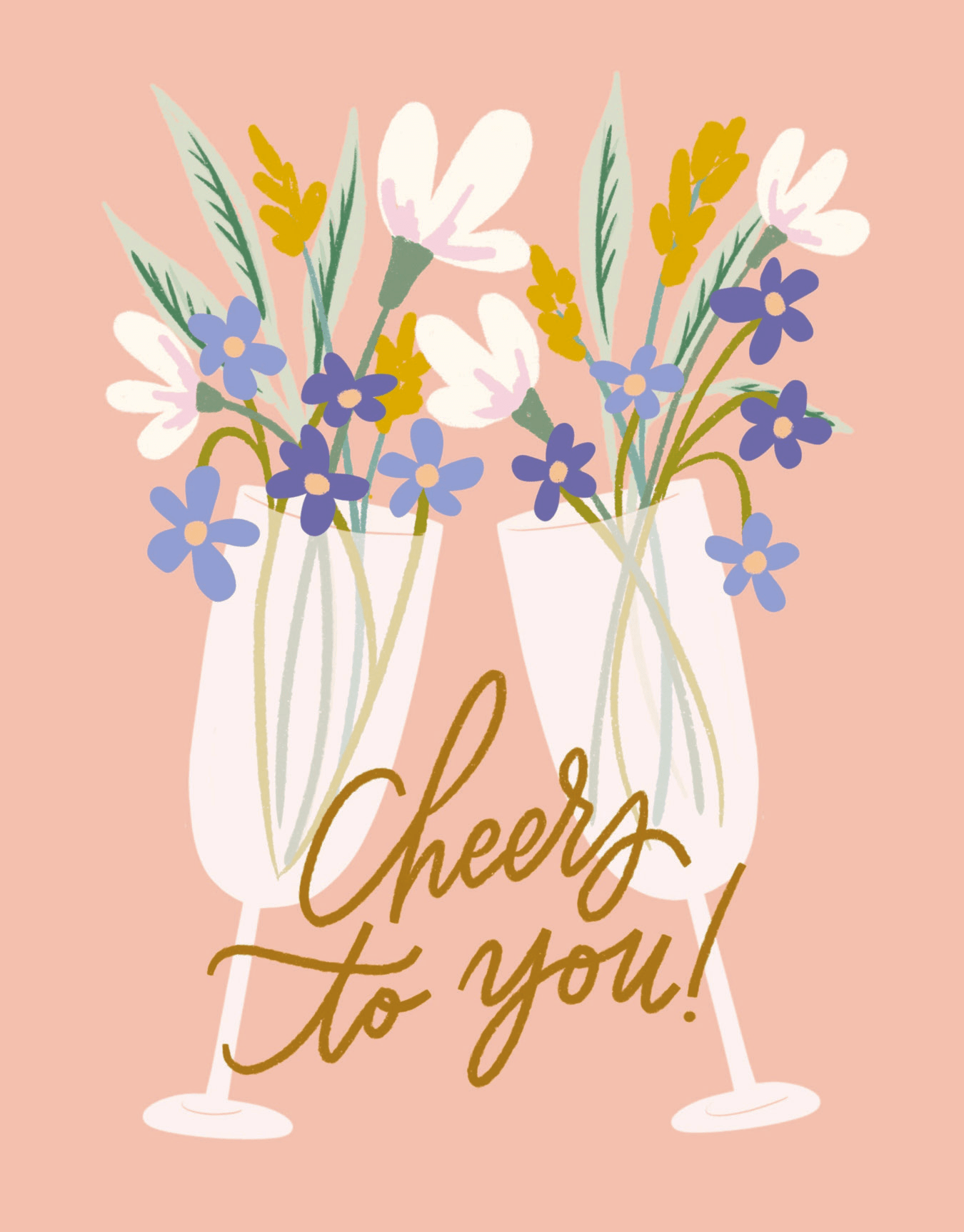 Cheers To You by Vine & Thistle | Postable