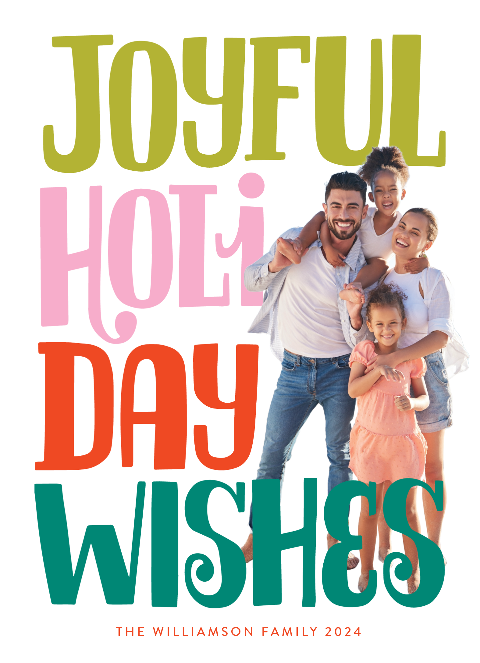 Joyful Lettering Cutout by Vine & Thistle | Postable