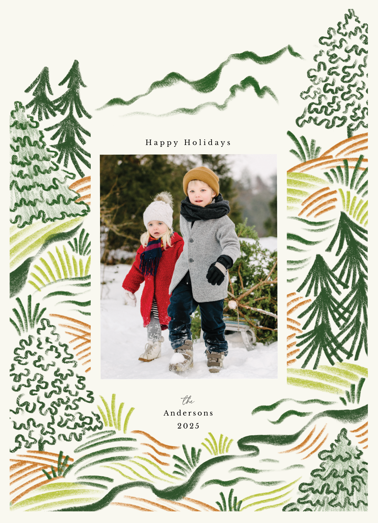 Holiday Forest by Vivian Yiwing | Postable