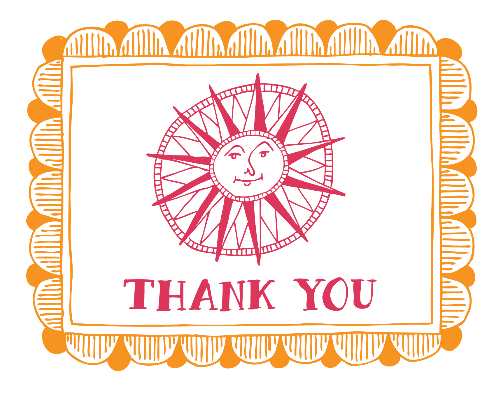 Thank You Sun by Wildhorse Press | Postable