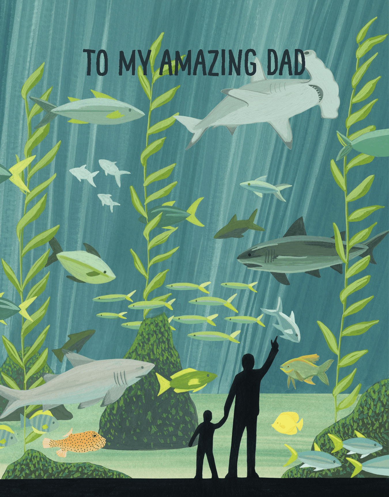 Aquarium Dad by Yeppie Paper | Postable