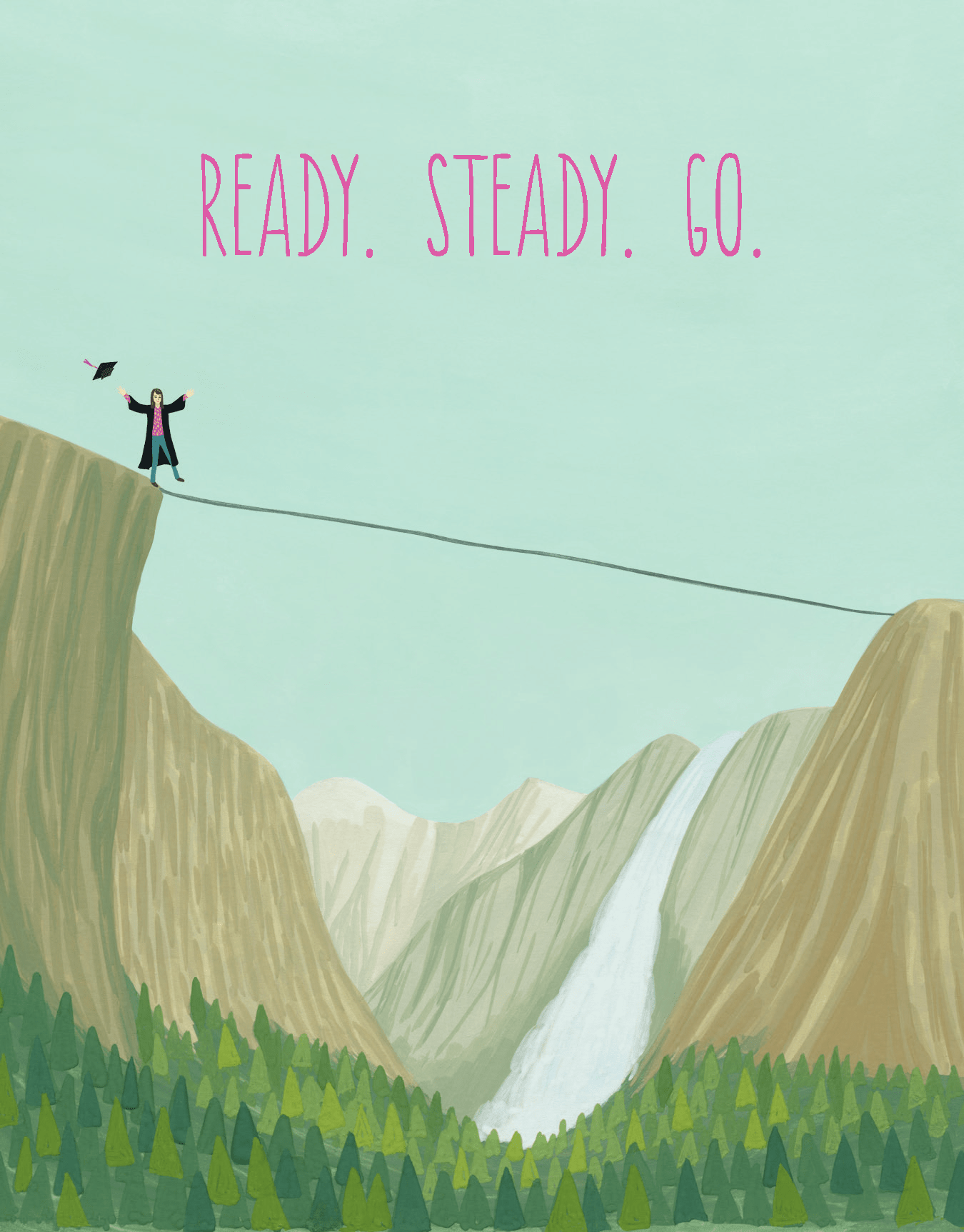 Ready Steady Go by Yeppie Paper | Postable