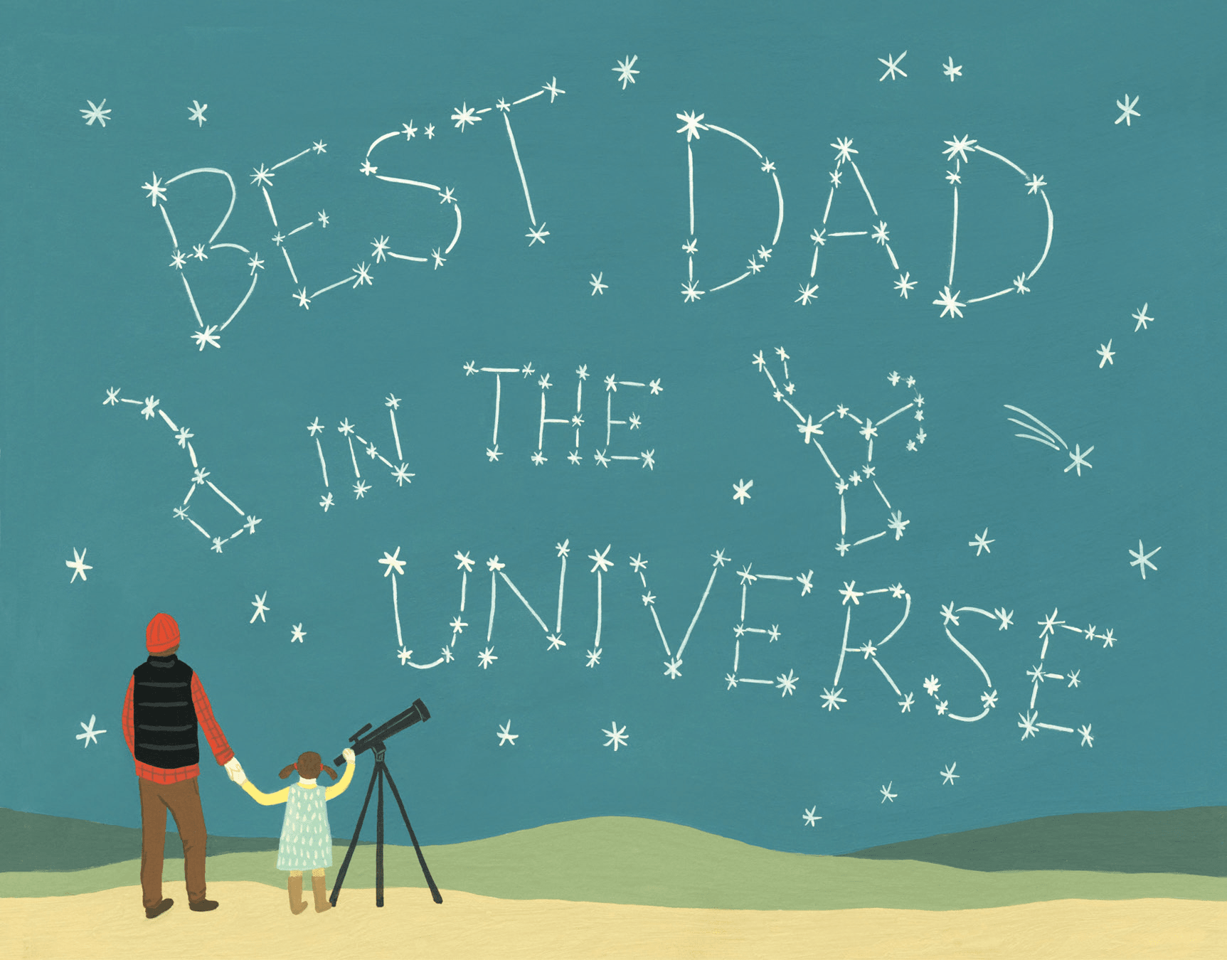 Universe Dad by Yeppie Paper | Postable