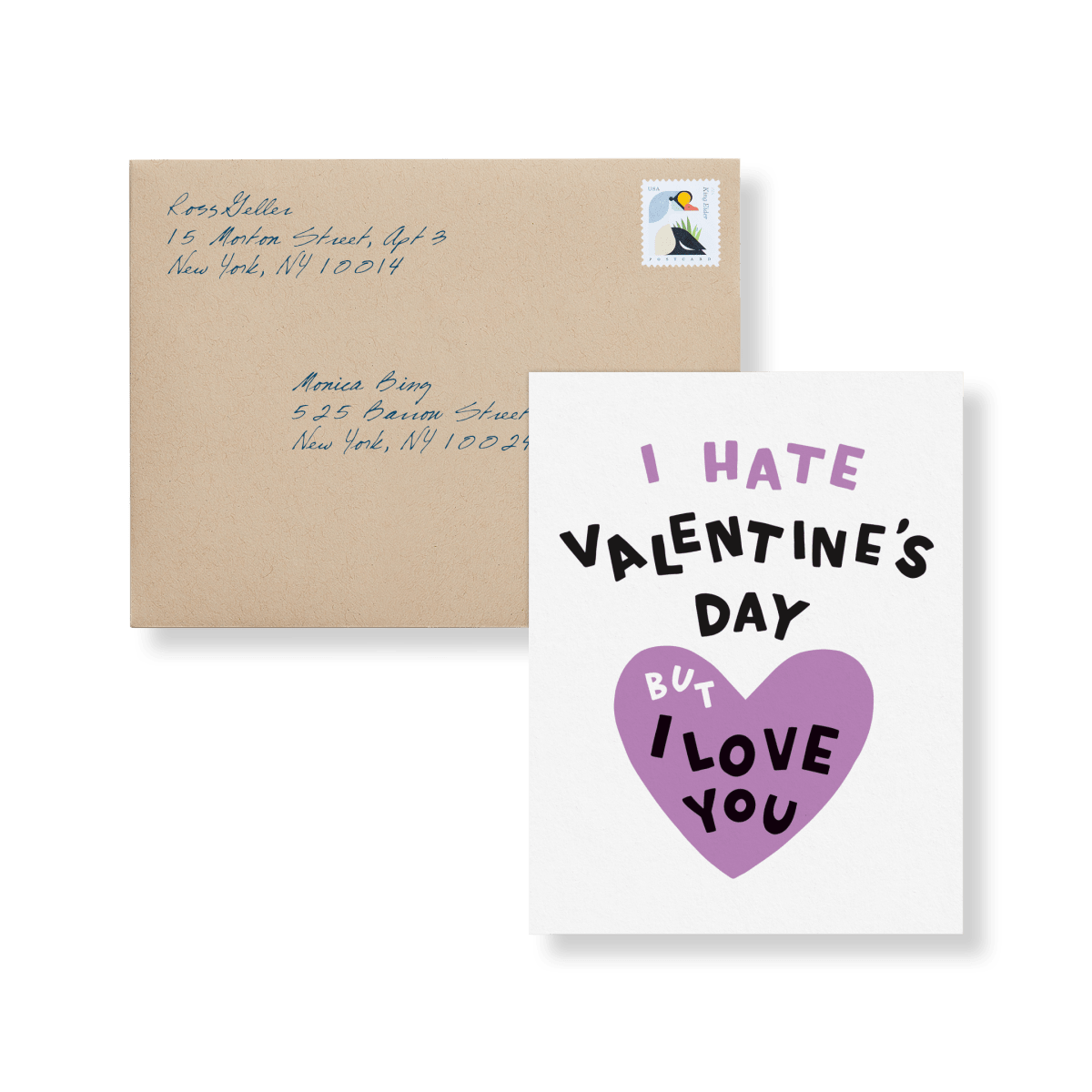 valentine's day cards not on the high street