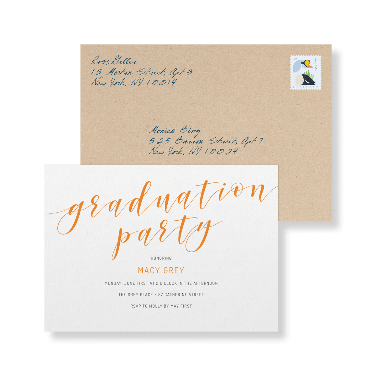 Traditional Graduation Invitations