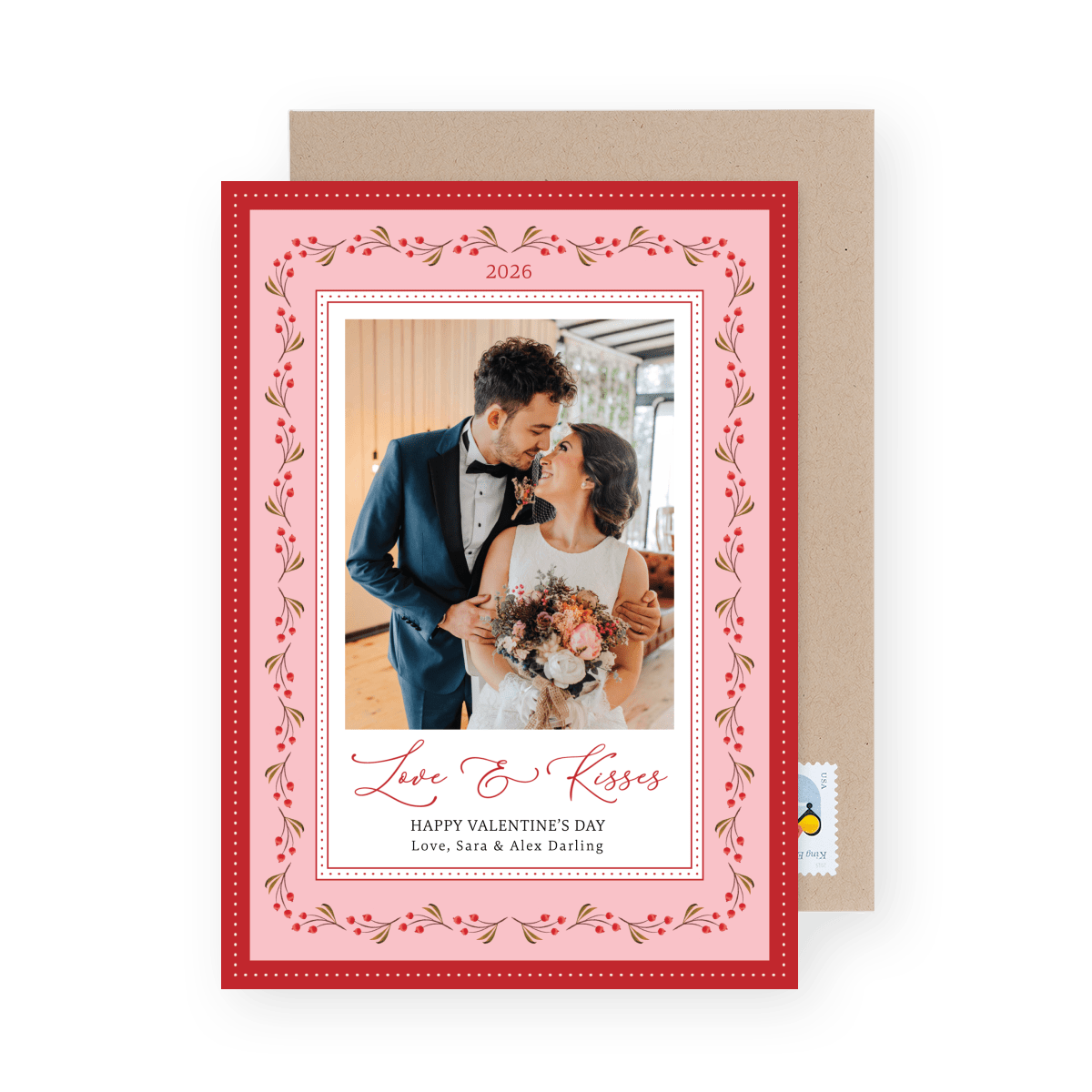 Valentine Berry Border by Erika Firm | Postable