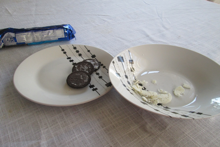 Cómo hacer un cheesecake de galletas Oreo y manjar - cookcina