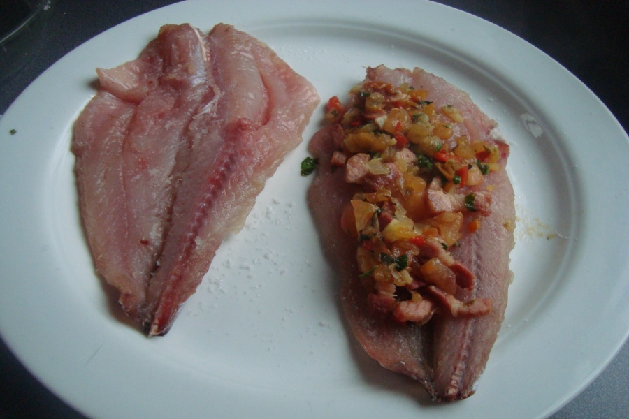 Cómo hacer un Pescado Relleno - cookcina