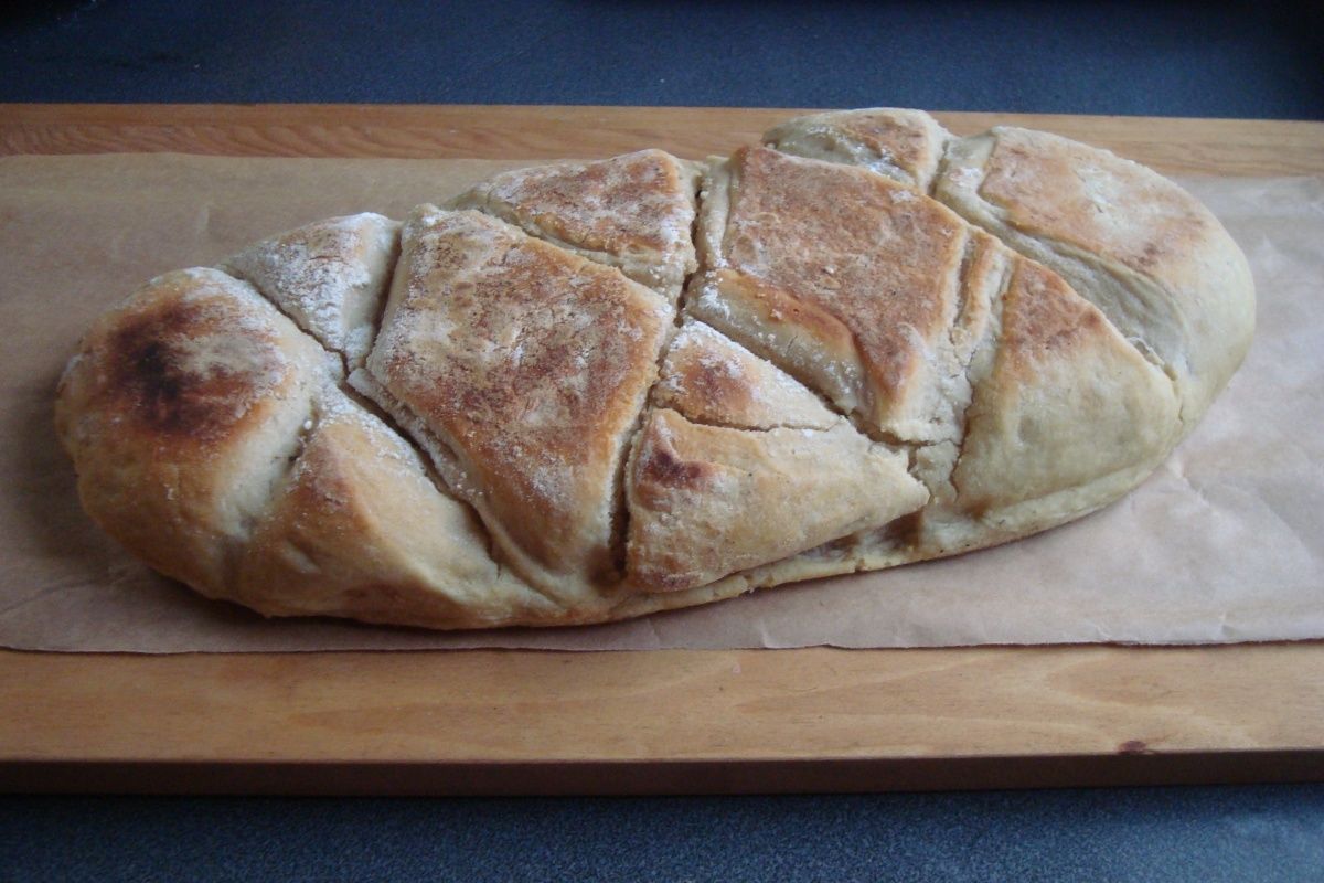 Cómo preparar chapata (pan italiano) - cookcina