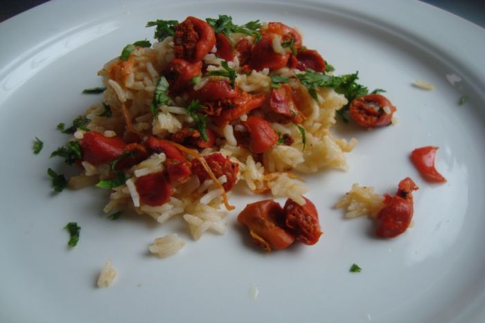 The Pyura chilensis is a marine filter feeder related to sea squirts ...