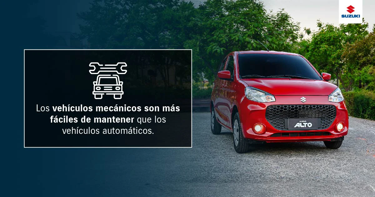 ¿Es más fácil manejar autos automáticos que mecánicos? | Suzuki