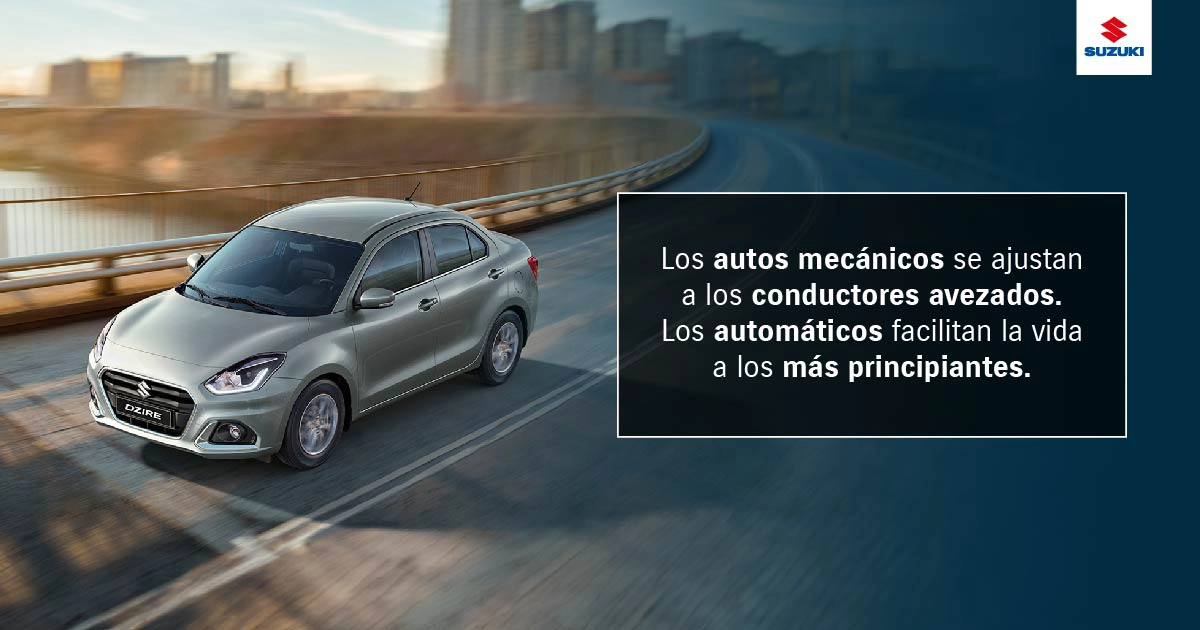 ¿Es más fácil manejar autos automáticos que mecánicos? | Suzuki