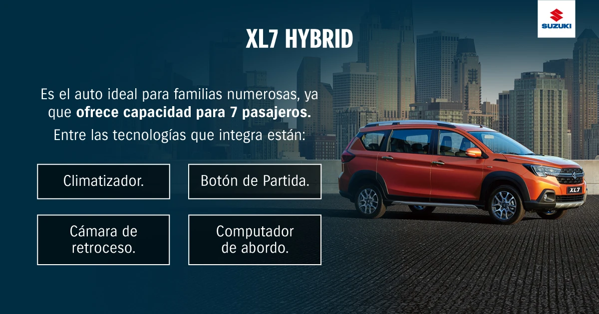 ¿En qué fijarse al buscar un SUV familiar? | Suzuki Chile