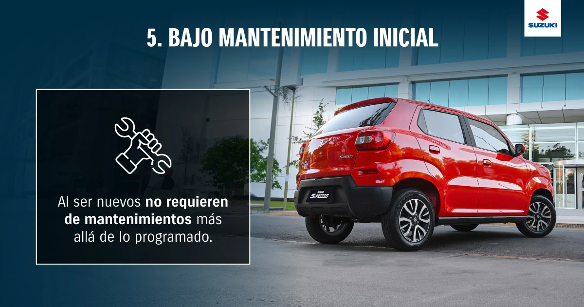 Conoce 5 ventajas de comprar autos nuevos | Suzuki