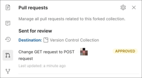 Review pull requests in Postman | Postman Docs