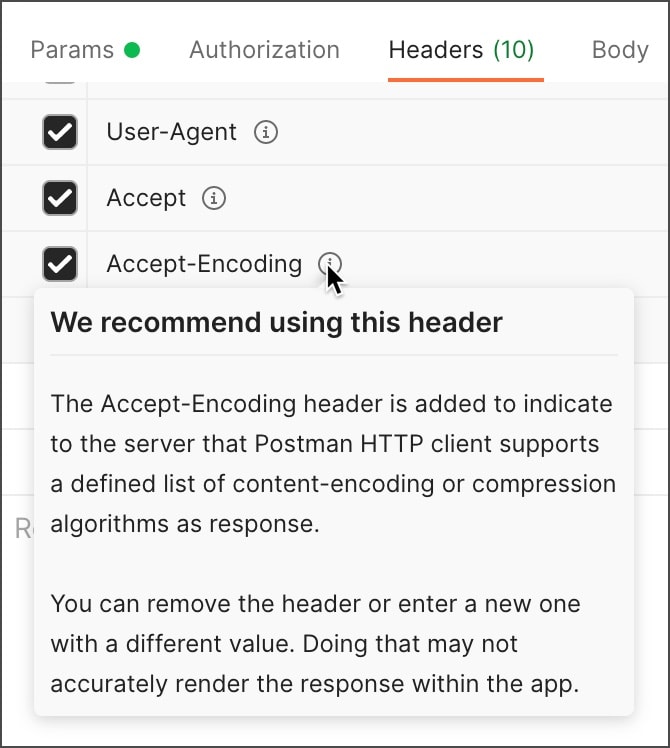 Configure headers for API requests in Postman | Postman Docs